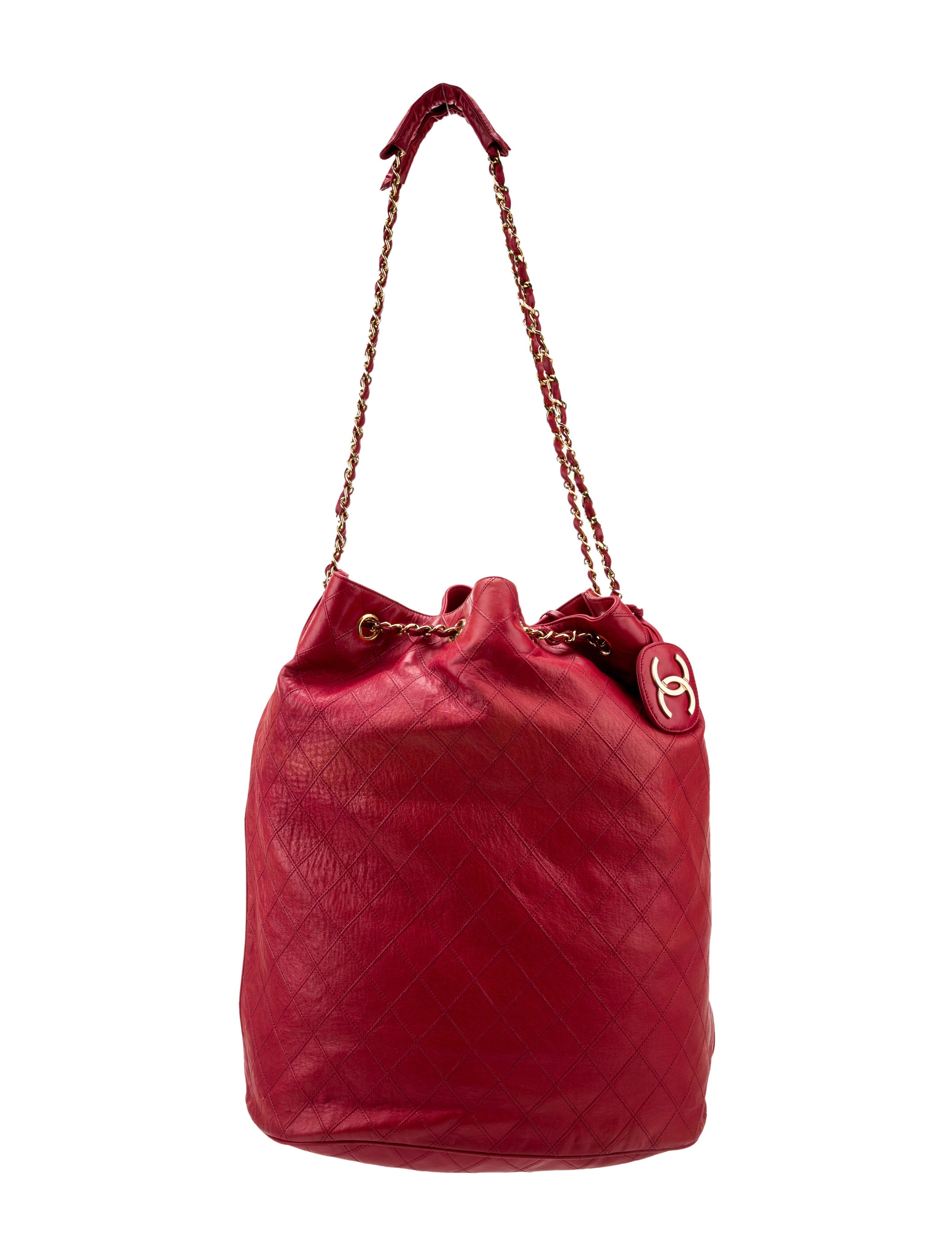 Chanel Quilted Bucket Bag - Pink Bucket Bags, Handbags - CHA992382 ...