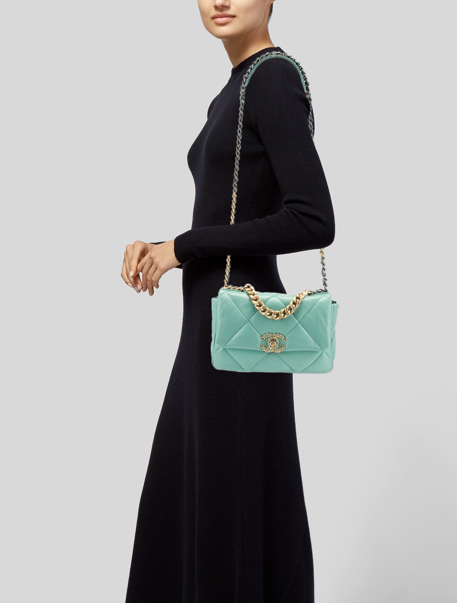 Chanel Large Fabric Foulard Flap Bag - Pink Crossbody Bags, Handbags ...