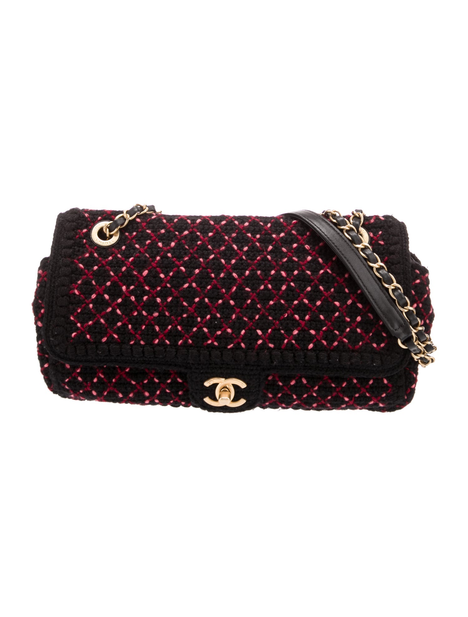Chanel Mini Tweed Flap Bag - Purple Shoulder Bags, Handbags ...