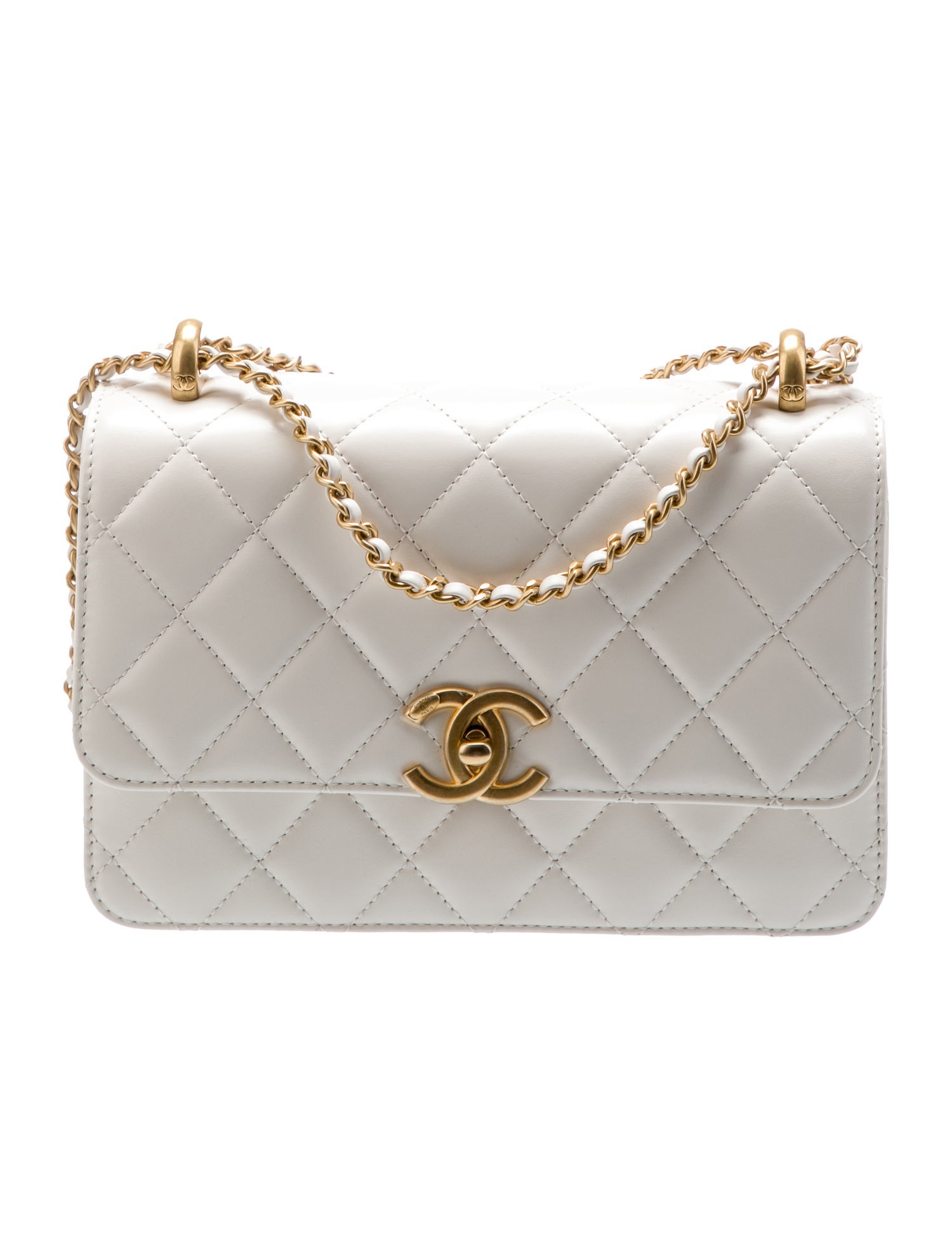 Chanel Small Business Affinity Flap Bag - White Crossbody Bags ...