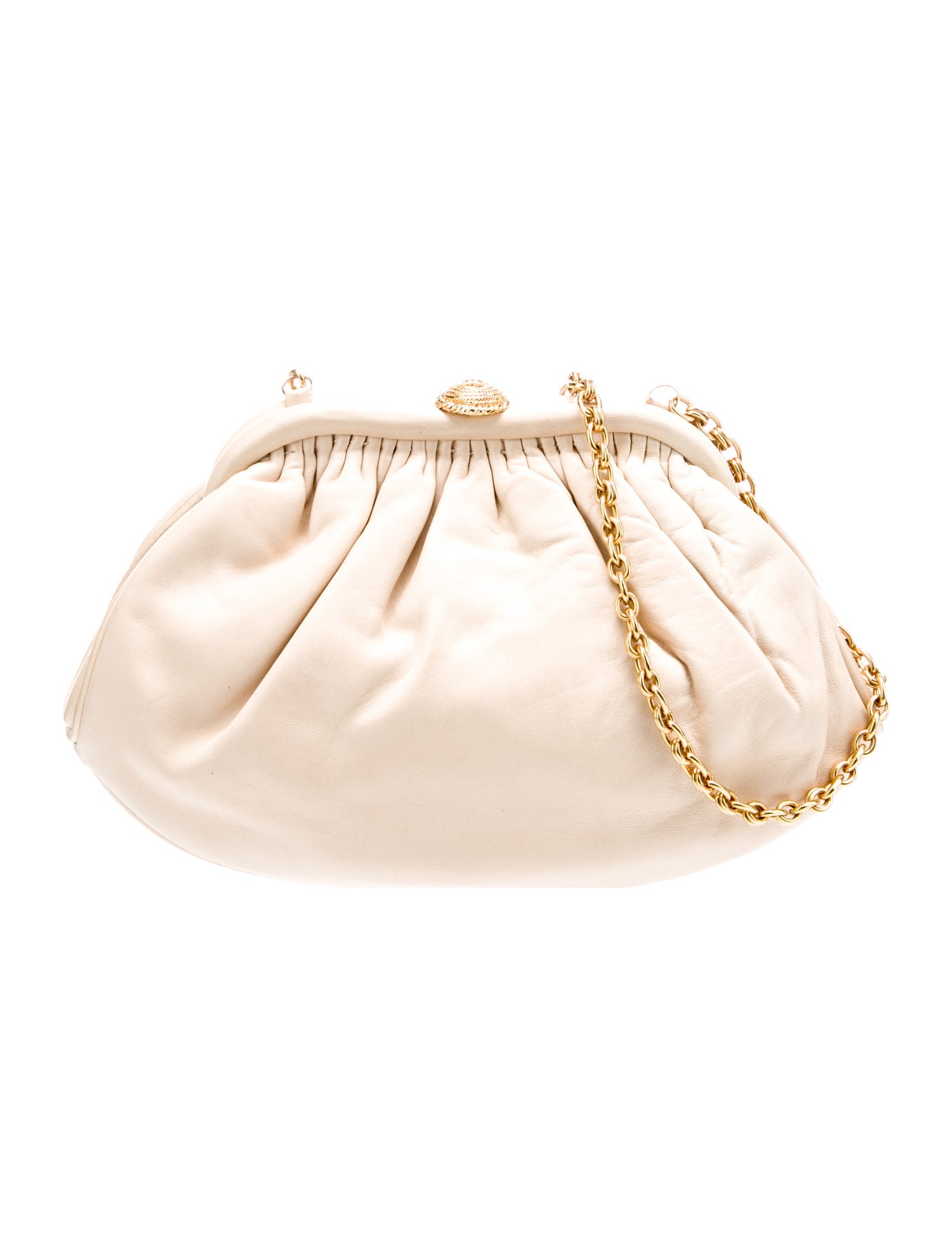 Chanel CC Kiss-Lock Evening Bag - Neutrals Mini Bags, Handbags ...