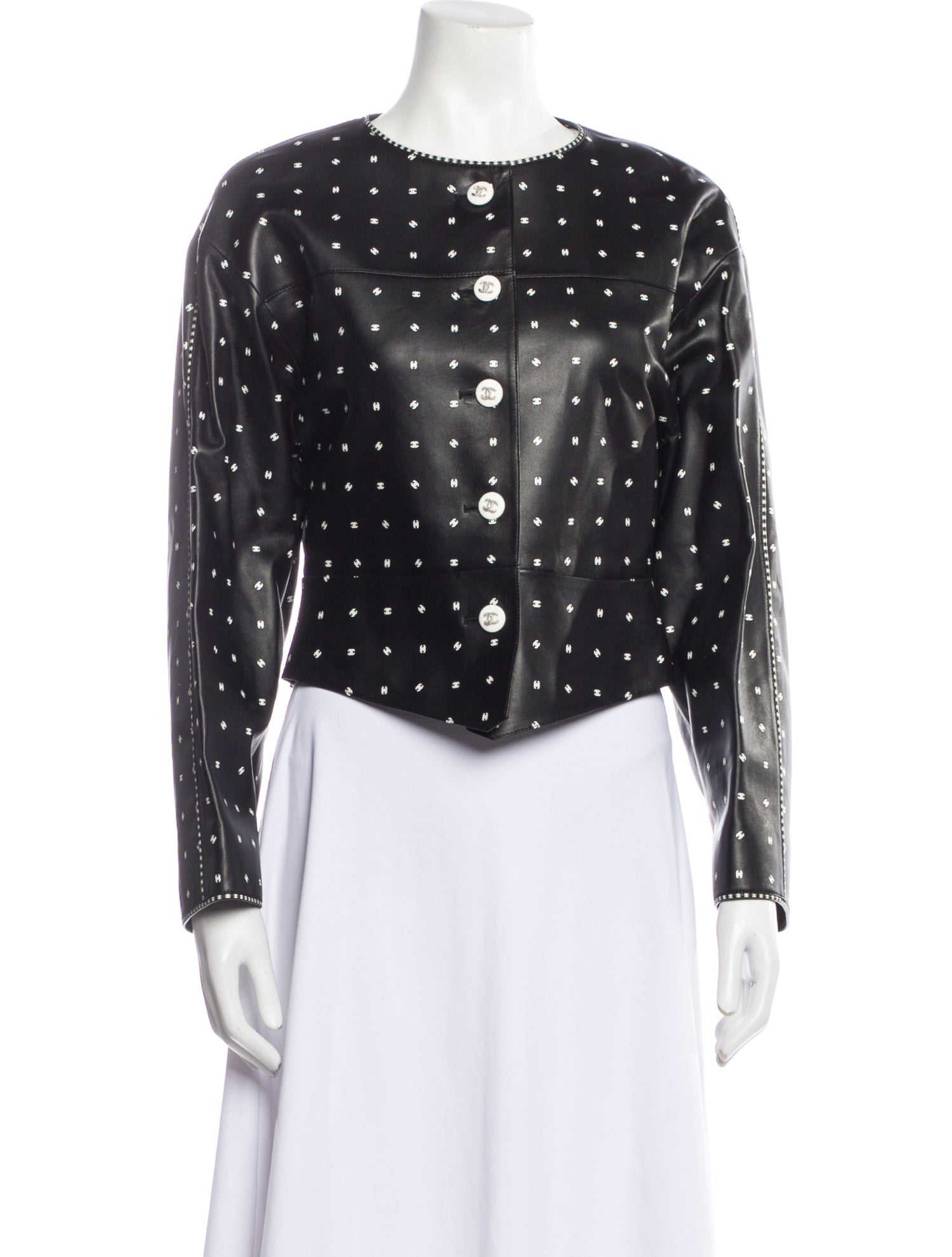 Chanel 2021 Lambskin Evening Jacket - White Jackets, Clothing ...