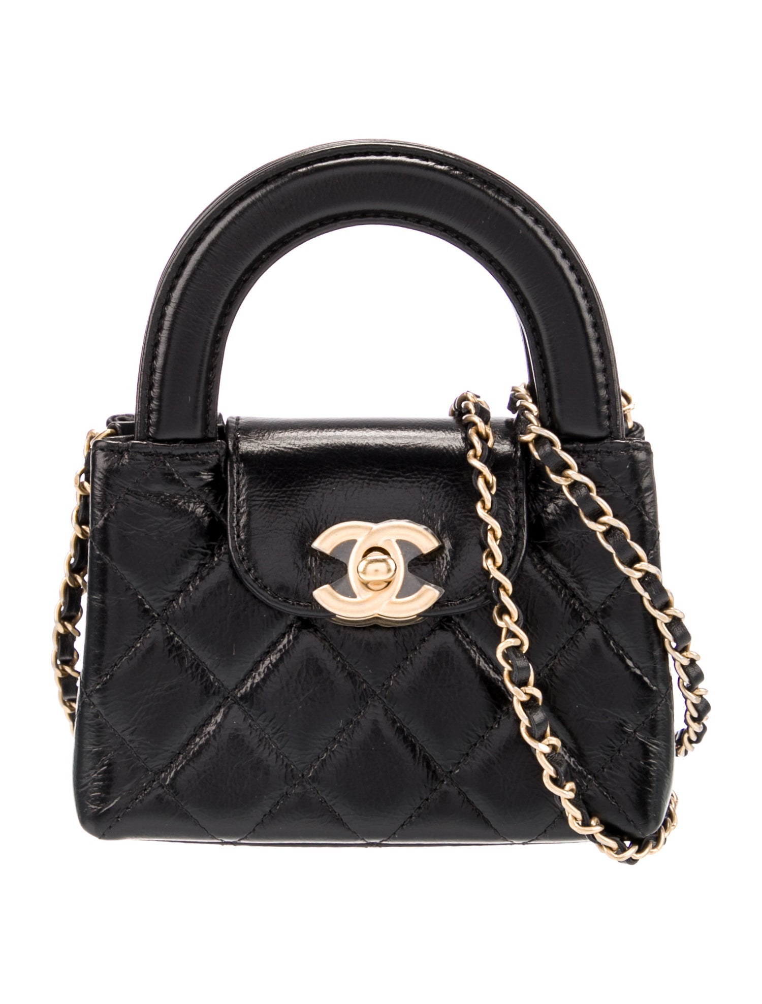 Chanel Nano Kelly Shopper - Black Mini Bags, Handbags - CHA1132015 ...