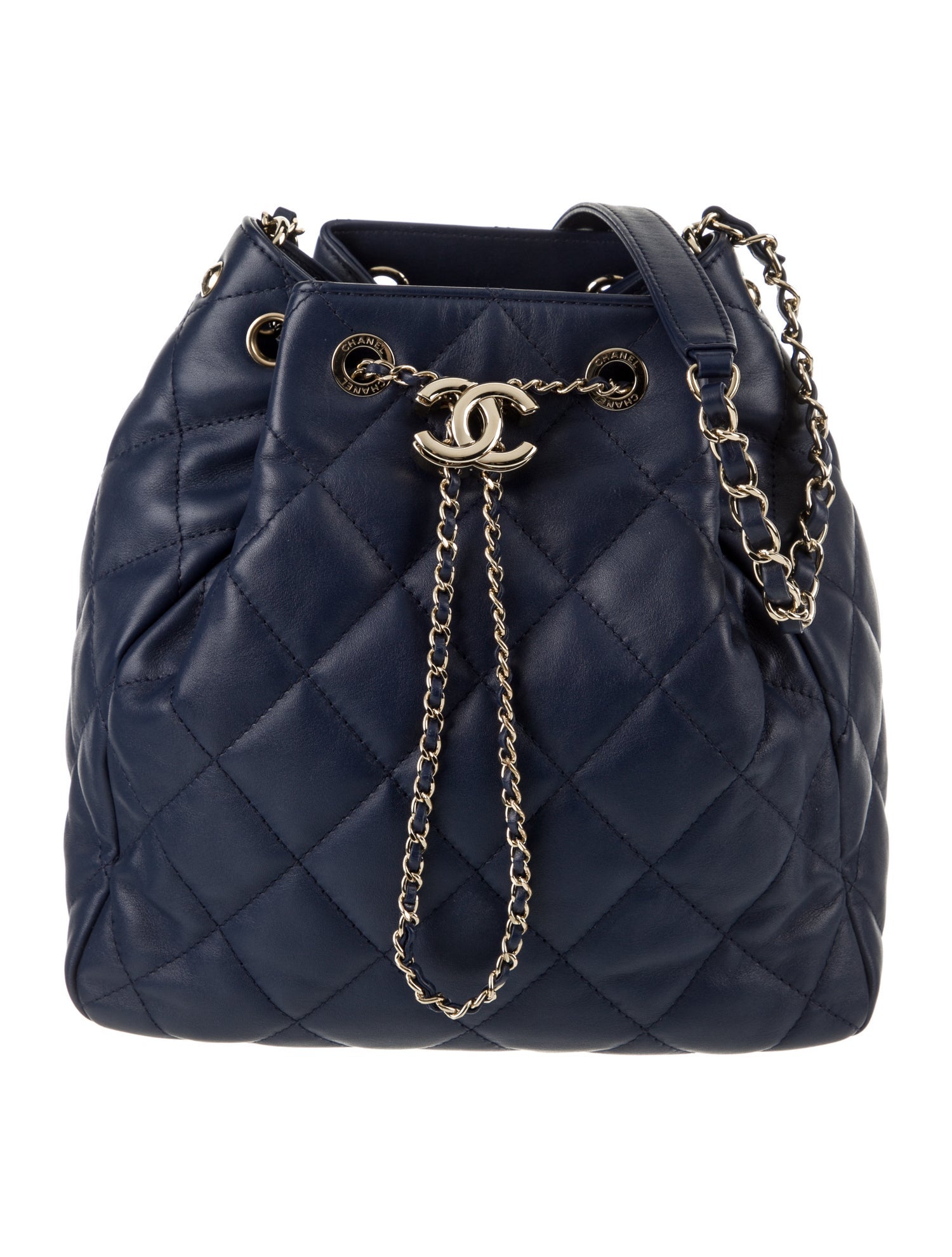 Chanel 2024 So Black Mini 22 Hobo - Bucket Bags, Handbags | The RealReal