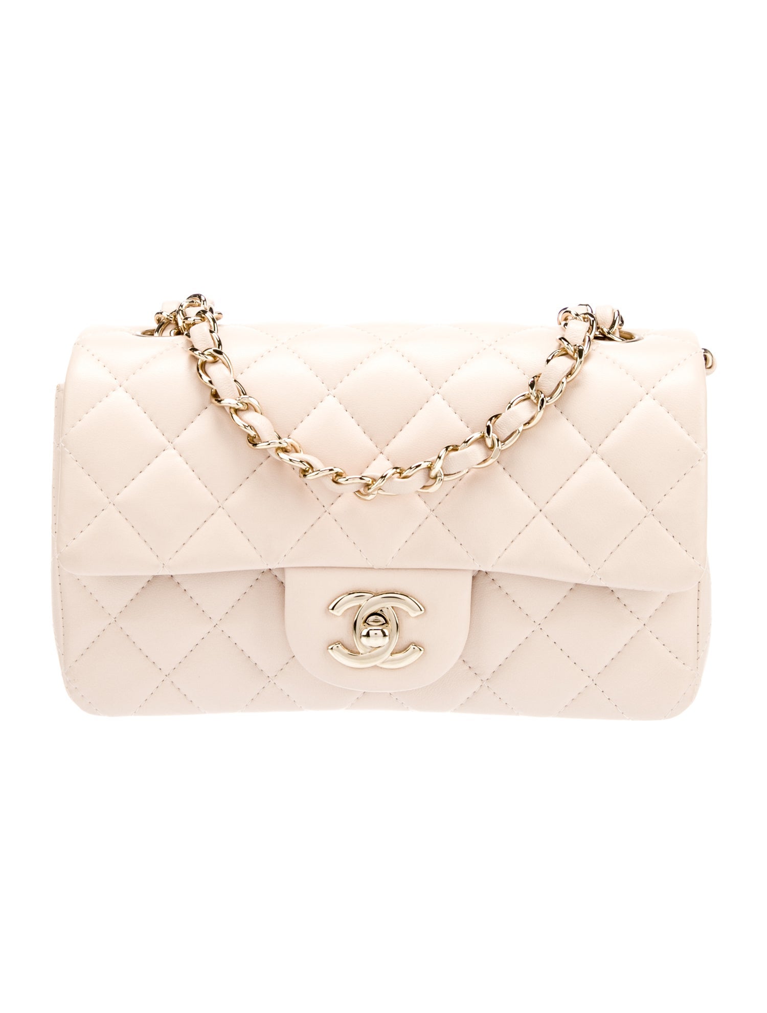 Chanel Classic Rectangular Mini Flap Bag - Neutrals Crossbody Bags ...