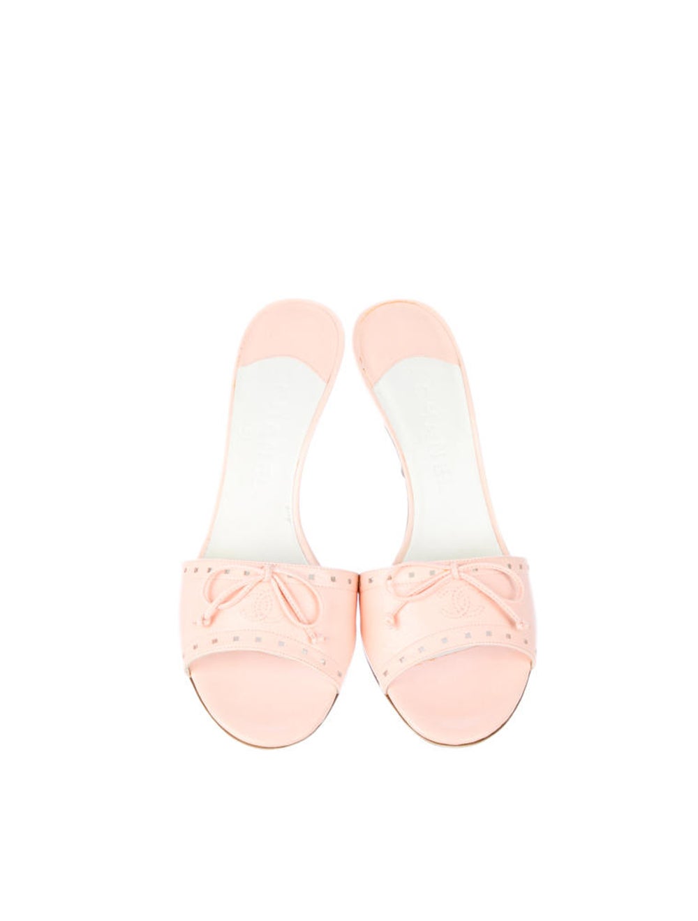 Chanel Slide Sandals - Pink - CHA11380 | The RealReal