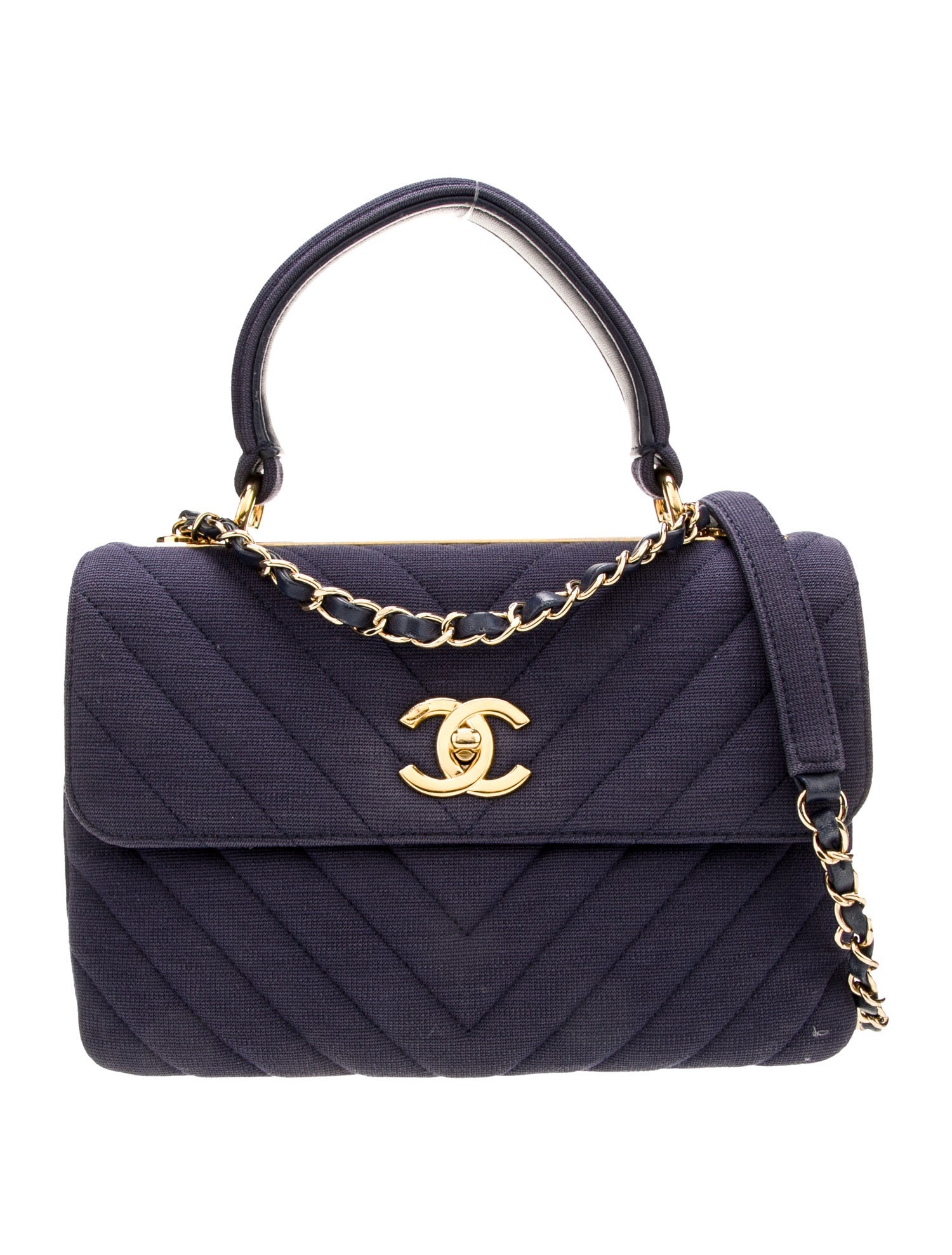 Chanel Medium Chevron Trendy CC Flap Bag - Shoulder Bags, Handbags ...