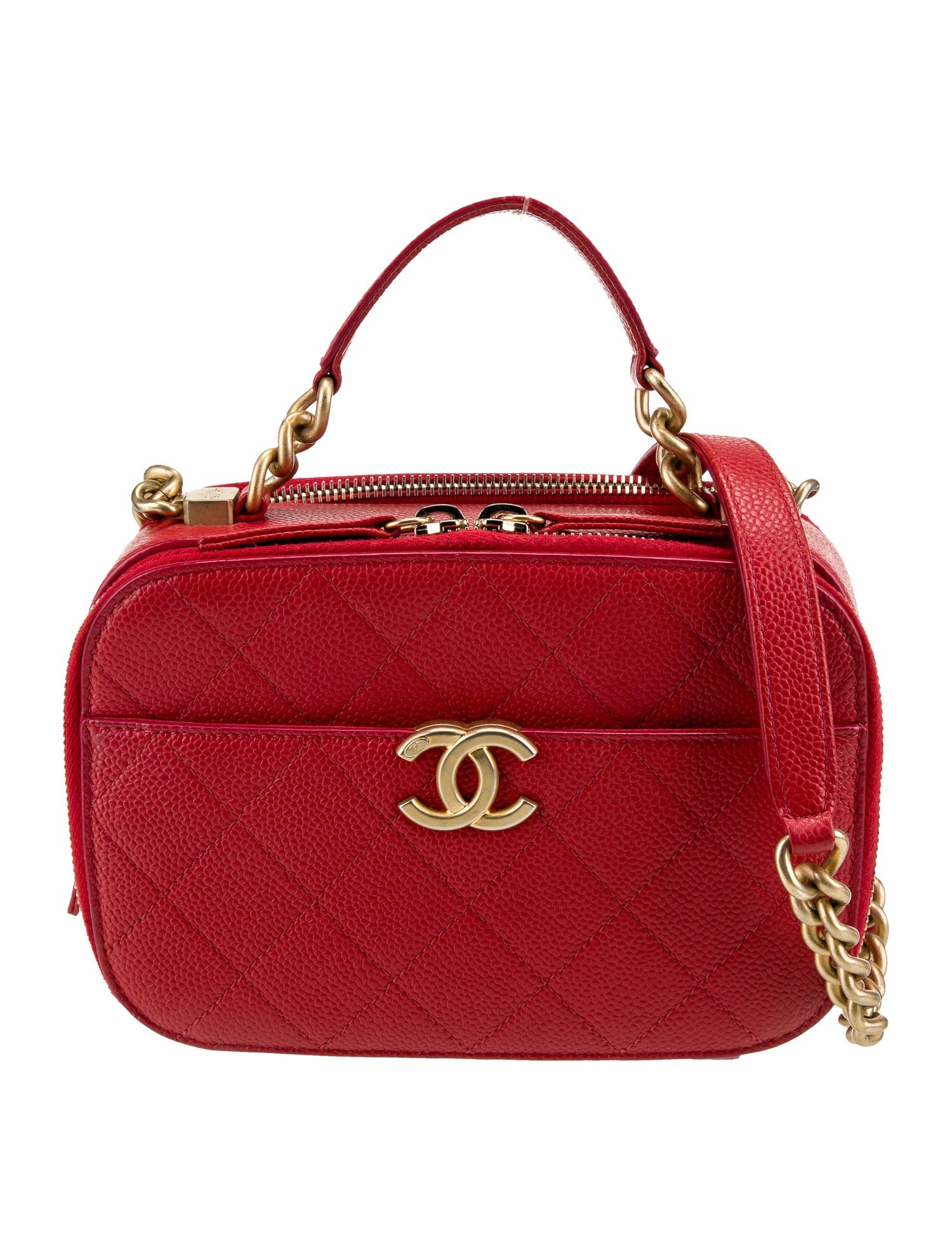 Chanel Chic Affinity Camera Bag - Red Crossbody Bags, Handbags ...
