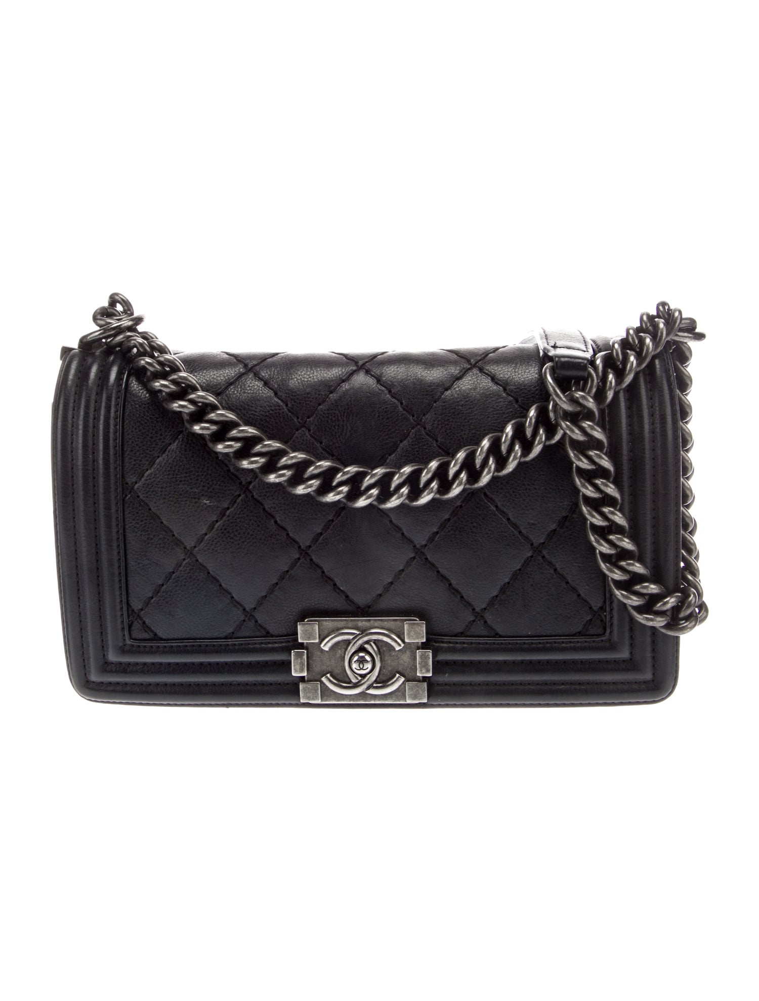 Chanel Medium Top Handle Boy Bag - Shoulder Bags, Handbags | The RealReal