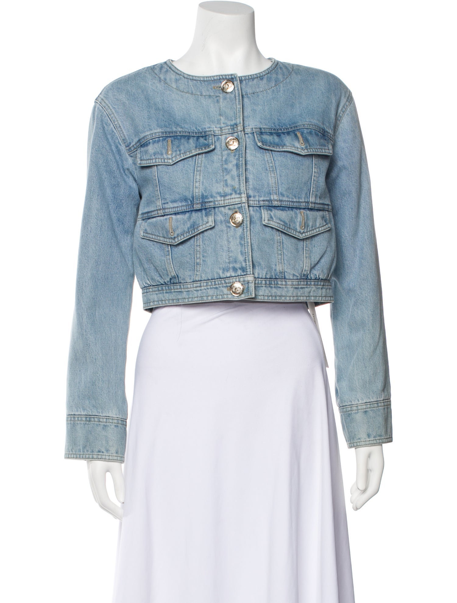 Chanel 2020 Denim Jacket - Blue Jackets, Clothing - CHA1150567 | The ...