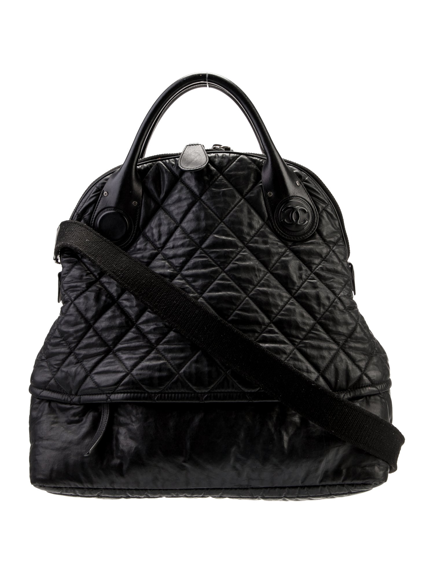 Chanel Expandable Travel Bag - Black Totes, Handbags - CHA1160368 | The ...