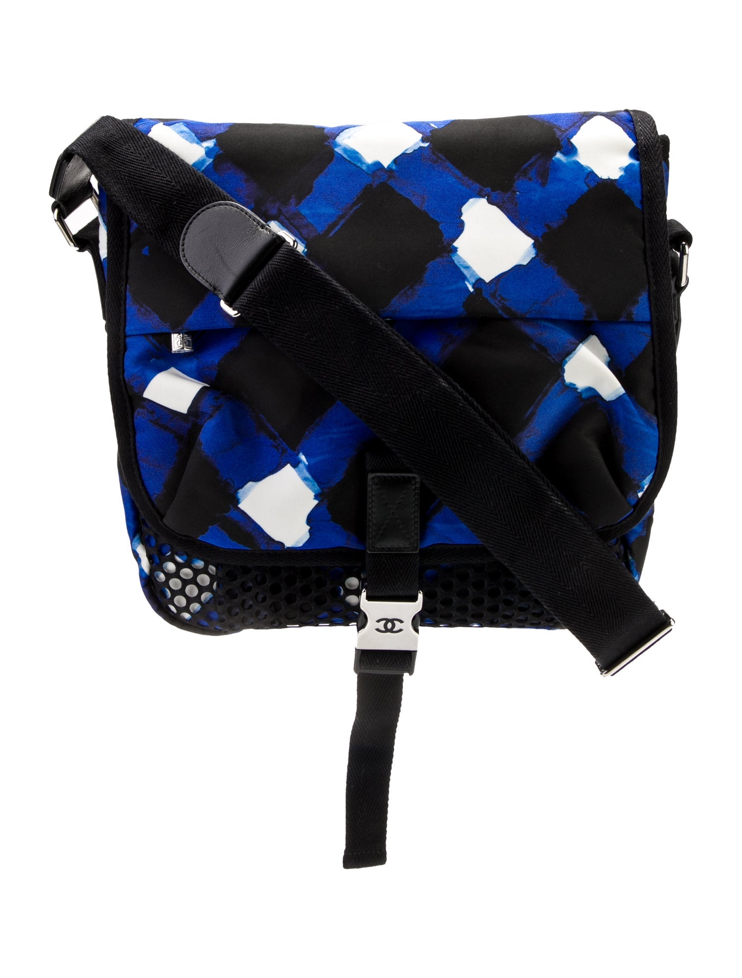 Chanel Airline Messenger Bag - Blue Crossbody Bags, Handbags ...