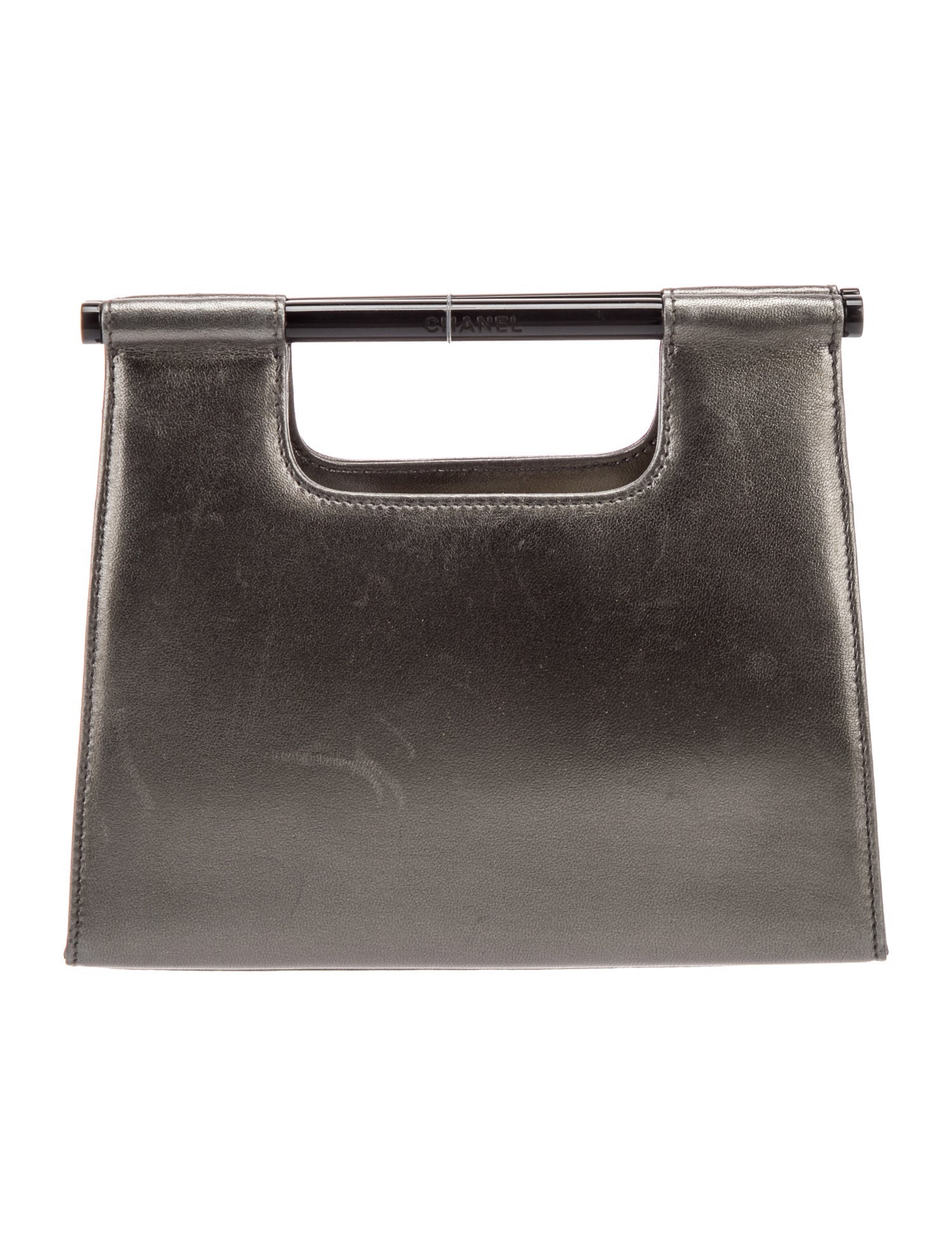 Chanel Metallic Handle Bag - Grey Handle Bags, Handbags - CHA1161704 ...