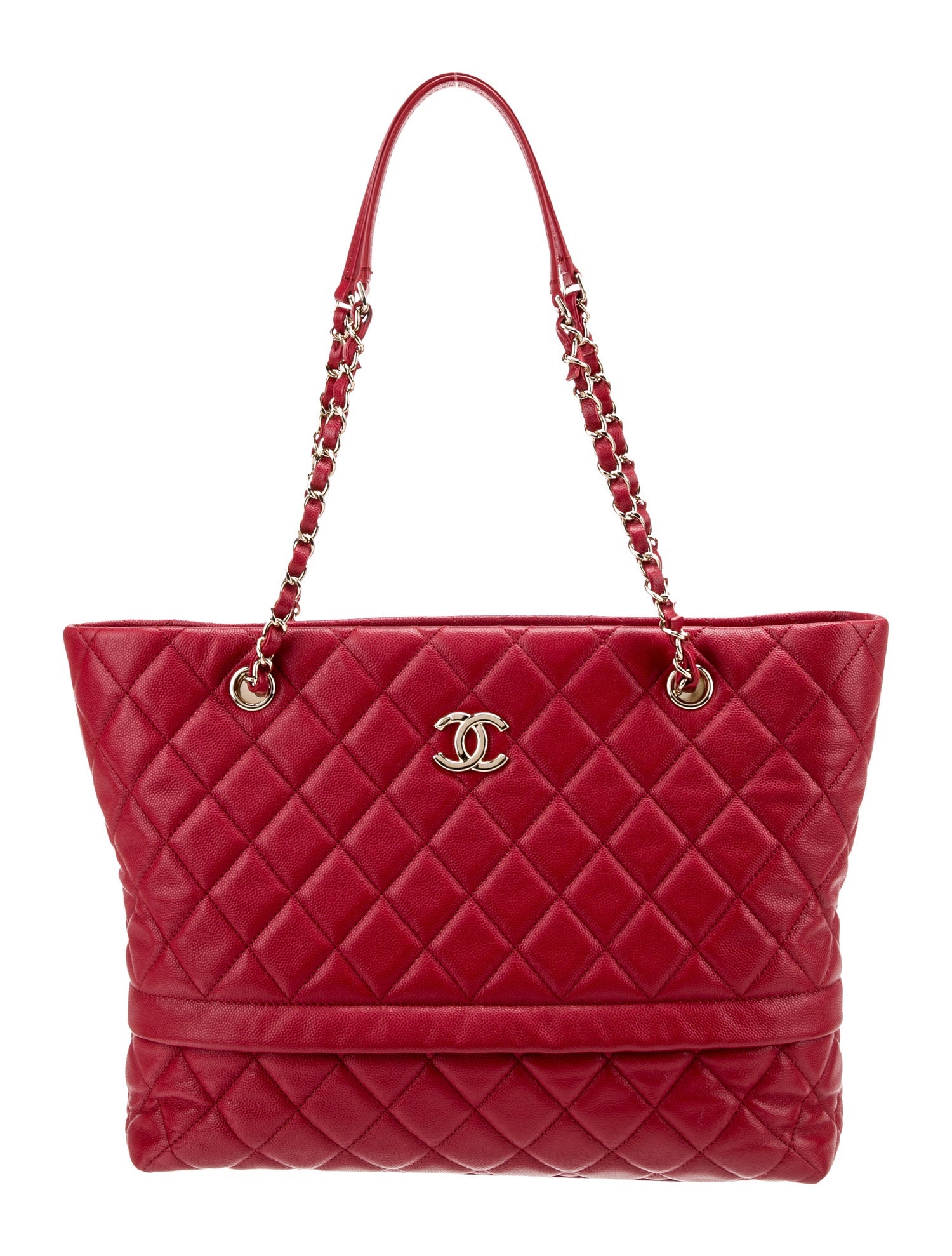 Chanel Rolled Up Shopping Tote - Red Totes, Handbags - CHA1161855 | The ...