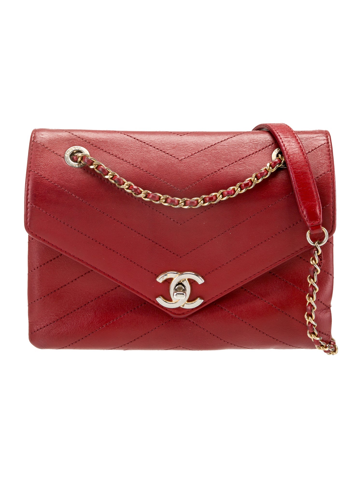 Chanel Paris-Seoul Coco Envelope Flap Bag - Red Crossbody Bags ...