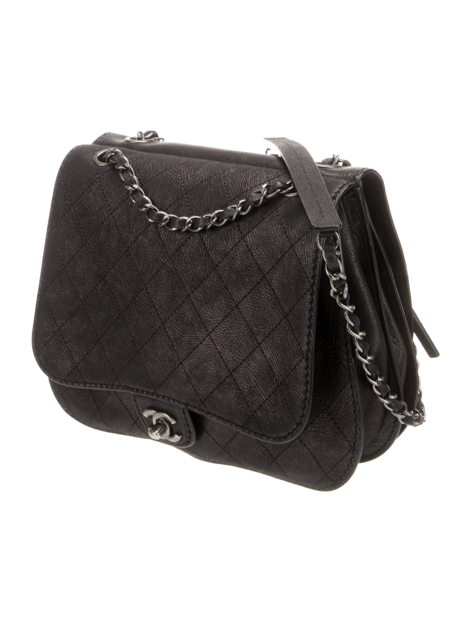 Chanel Large Coco Twin Flap Bag - Black Shoulder Bags, Handbags ...