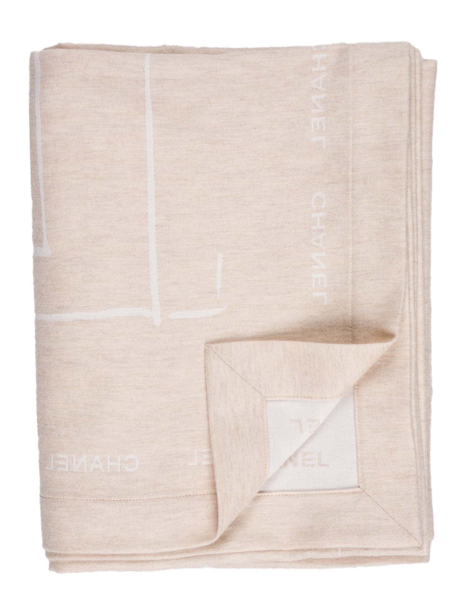 Chanel Mademoiselle CC Throw Blanket - Pink Throws, Pillows & Throws ...