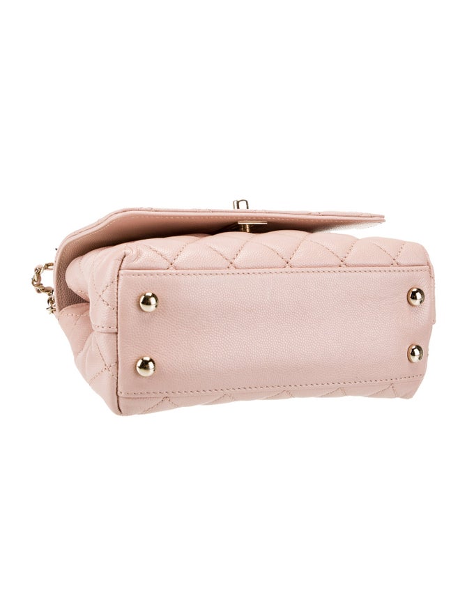 Chanel Extra Mini Coco Handle Flap Bag - Pink Mini Bags, Handbags ...