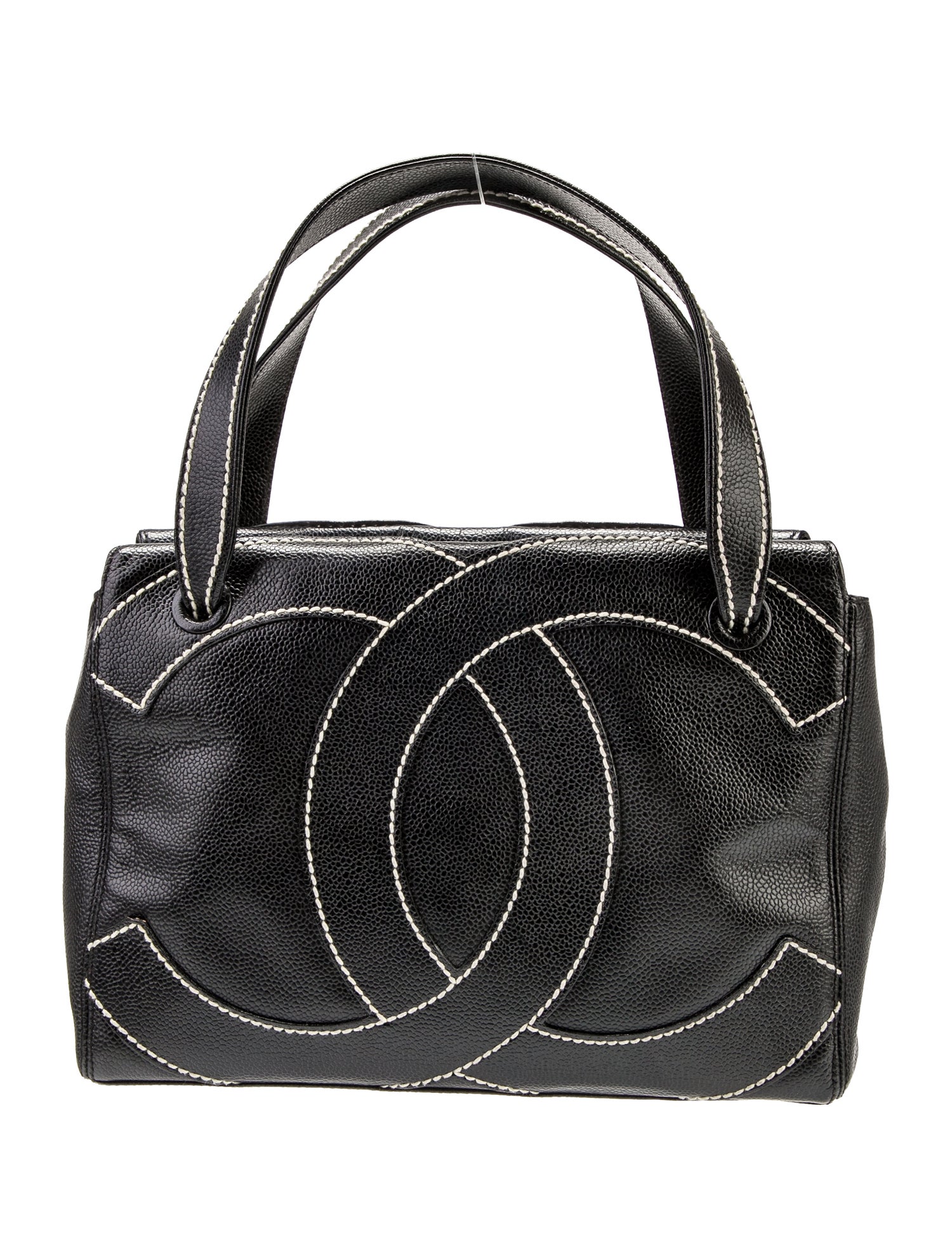 Chanel CC Stitch Tote - Black Totes, Handbags - CHA1168061 | The RealReal