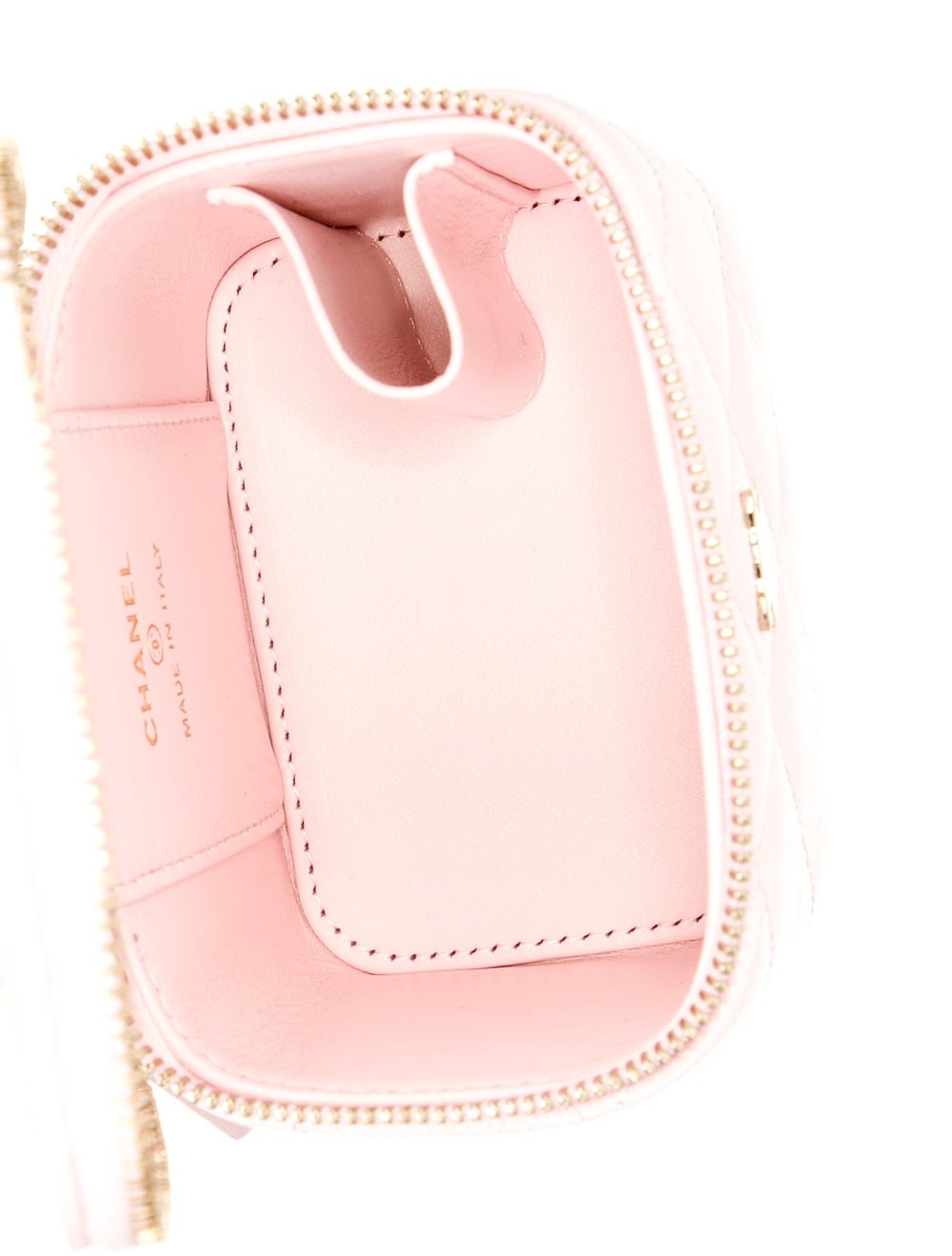 Chanel Mini Vanity Case w/ Chain - Pink Mini Bags, Handbags ...