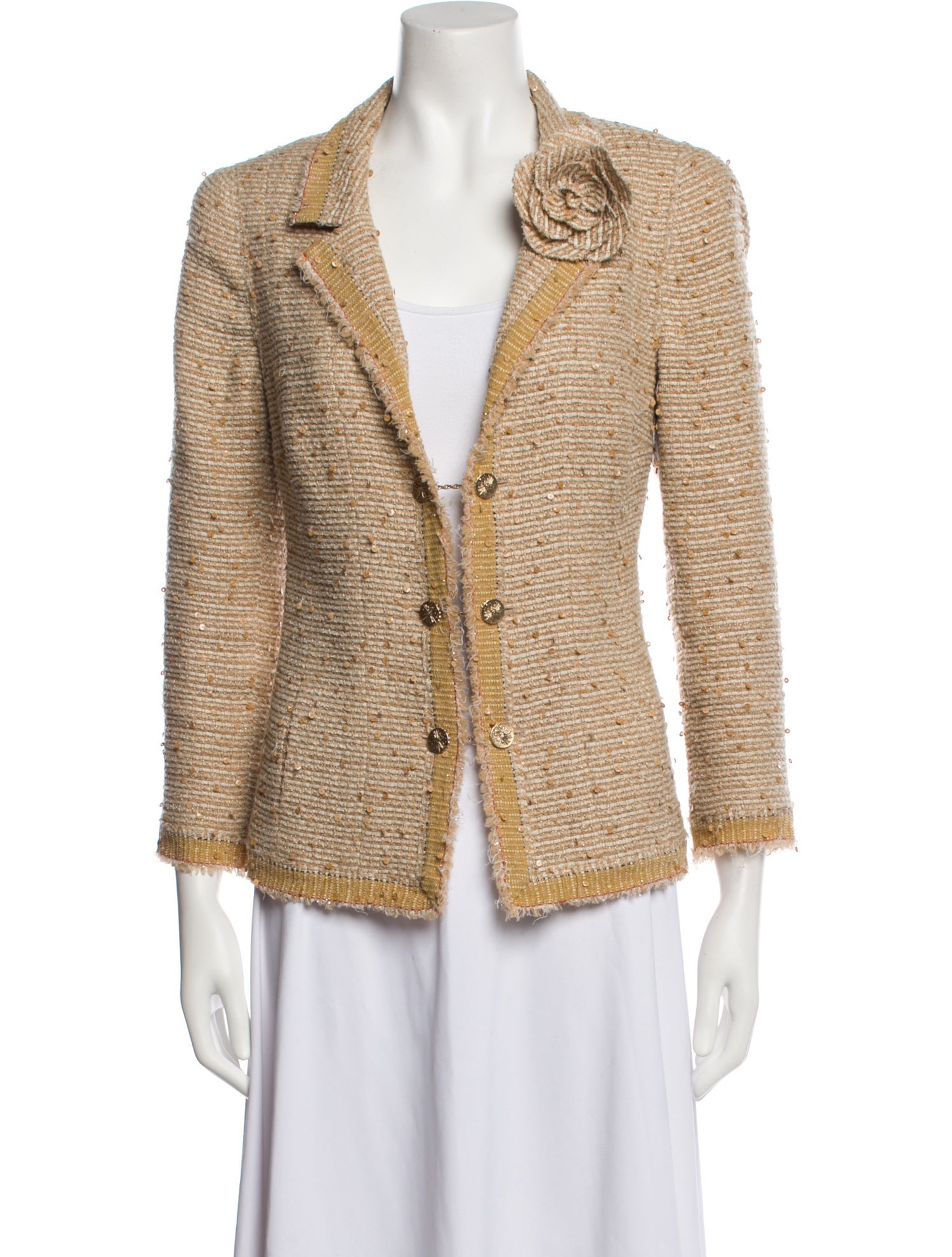 Chanel Vintage 2004 Blazer - Metallic Jackets, Clothing - CHA1171732 ...