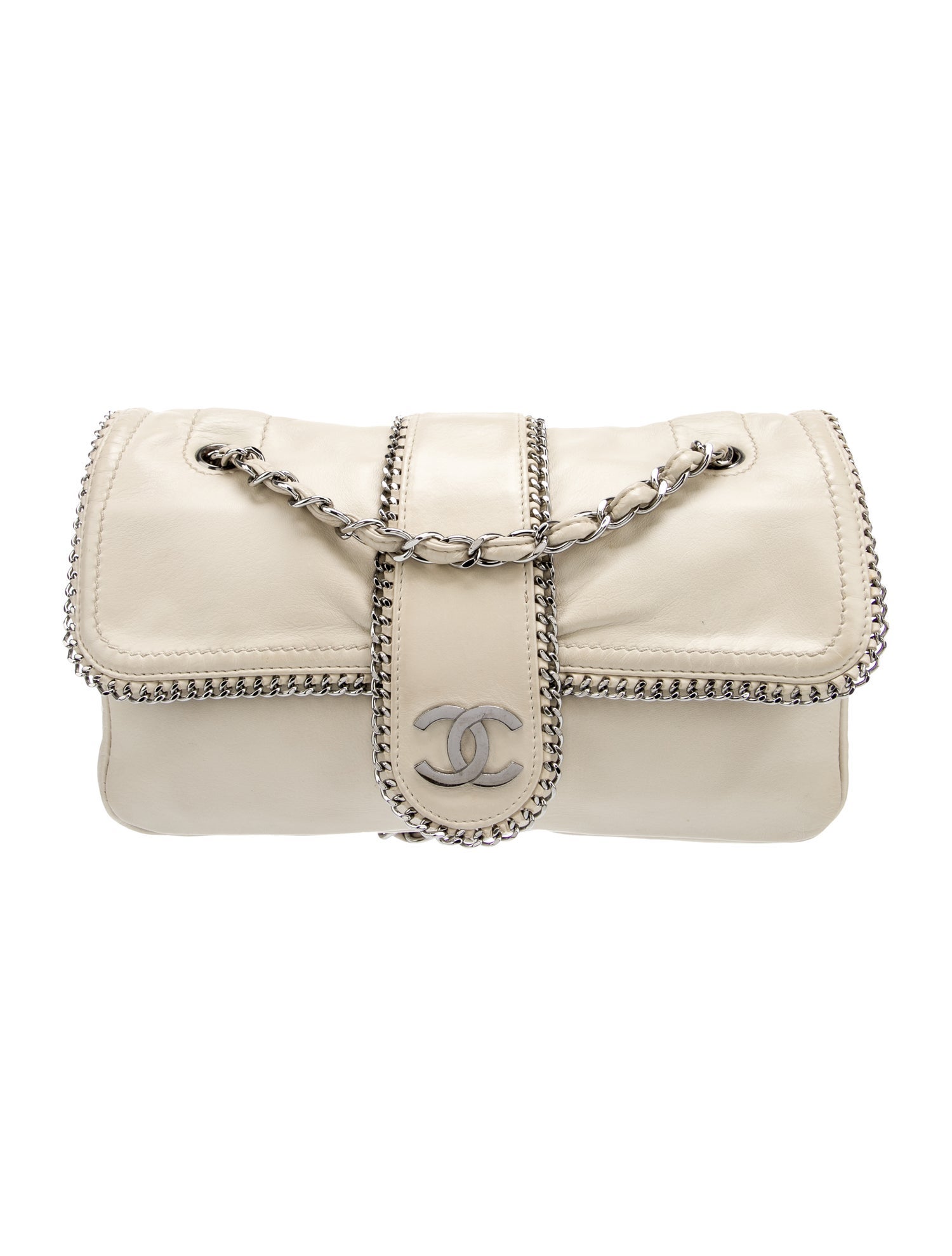 Chanel Medium Madison Flap Bag - White Shoulder Bags, Handbags ...