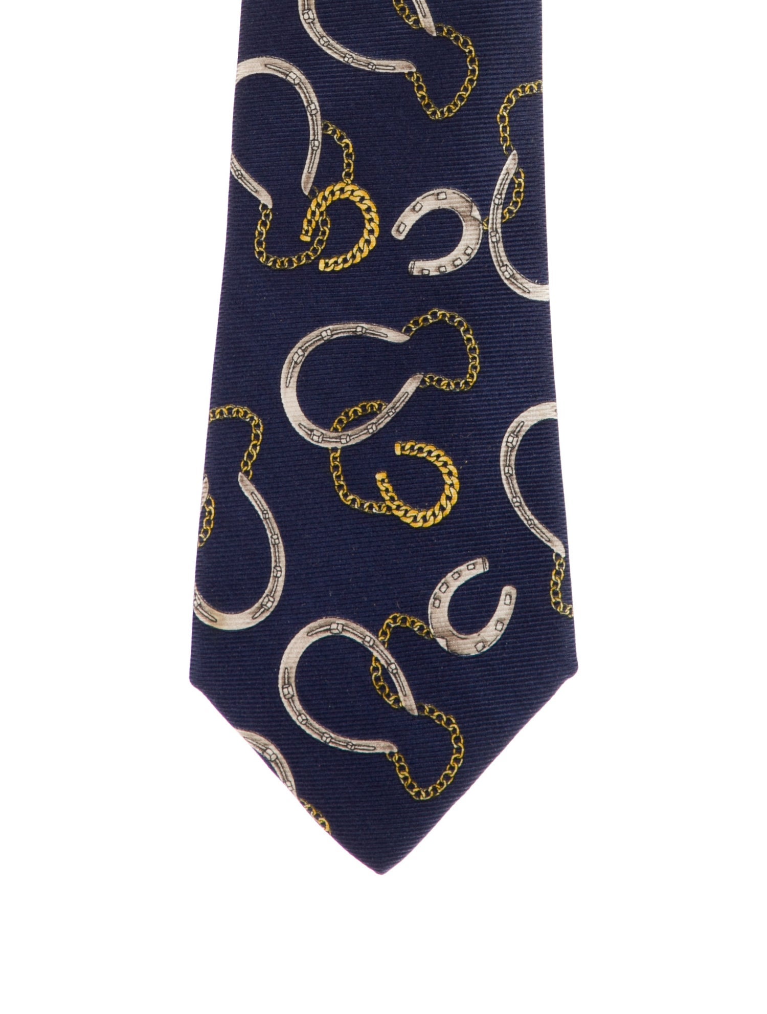 Chanel Silk Pattern Tie - Blue Ties, Suiting Accessories - CHA1173077 ...