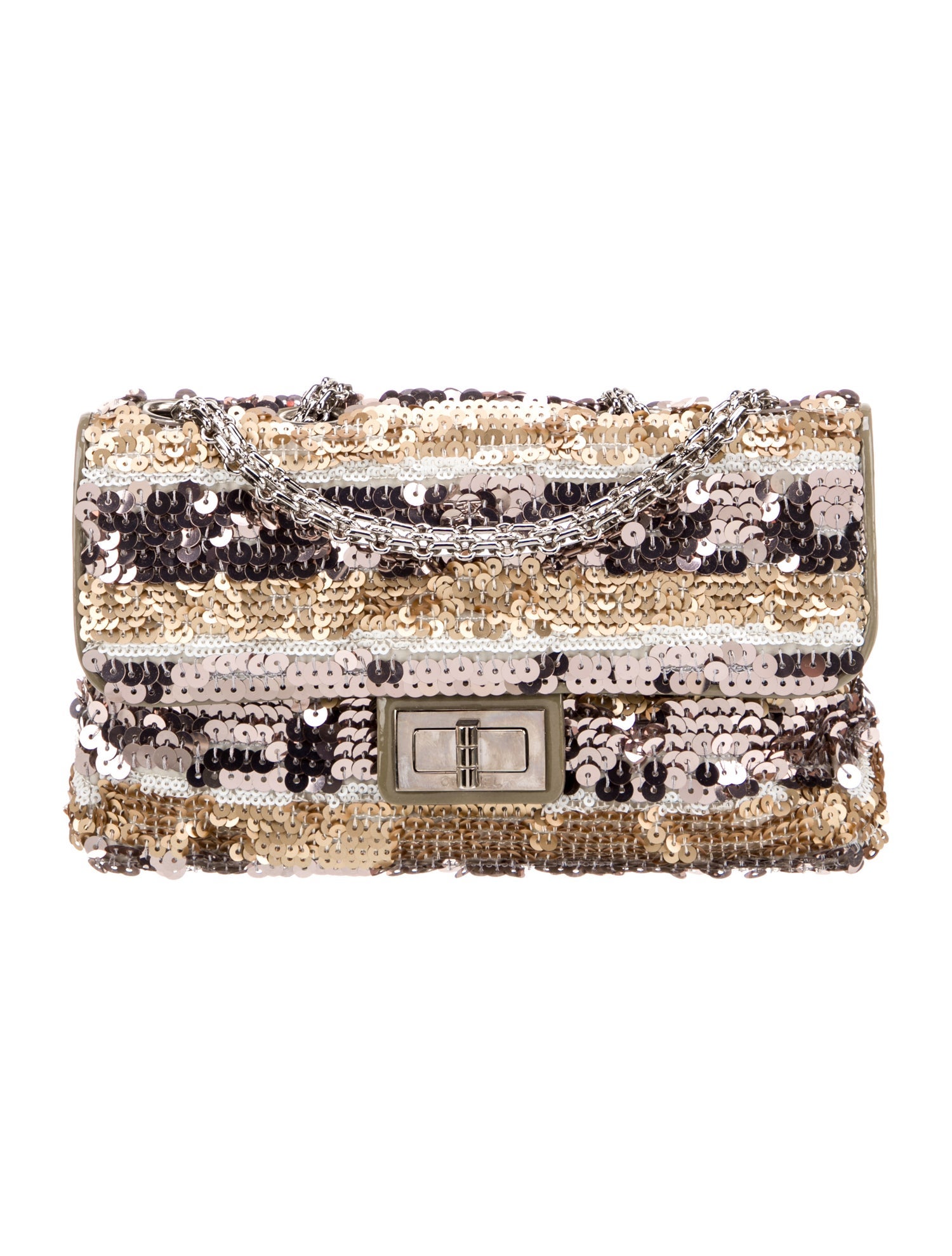Chanel Sequin Reissue Flap Bag - Metallic Shoulder Bags, Handbags ...