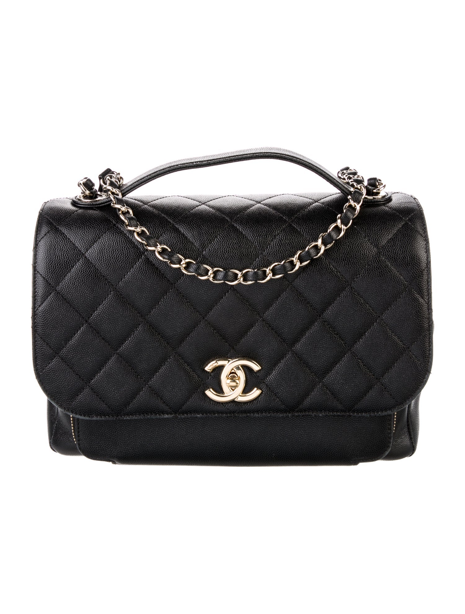 Chanel Large Business Affinity Flap Bag - Black Shoulder Bags, Handbags ...