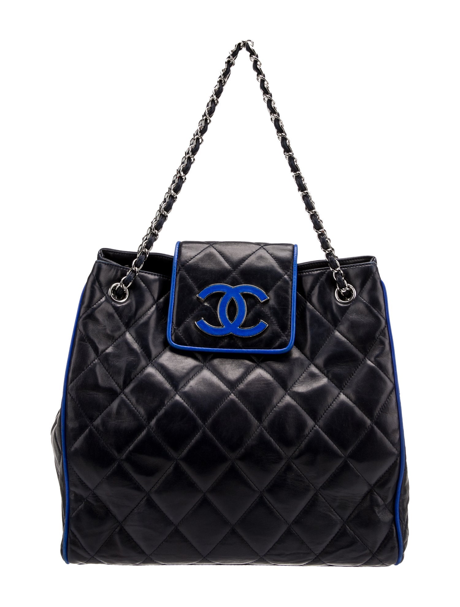 Chanel CC Divine Tote - Blue Totes, Handbags - CHA1177005 | The RealReal