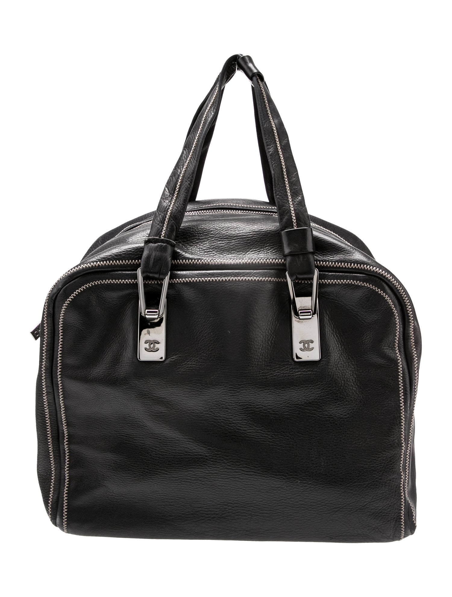 Chanel CC Bowler Bag - Black Handle Bags, Handbags - CHA1177741 | The ...