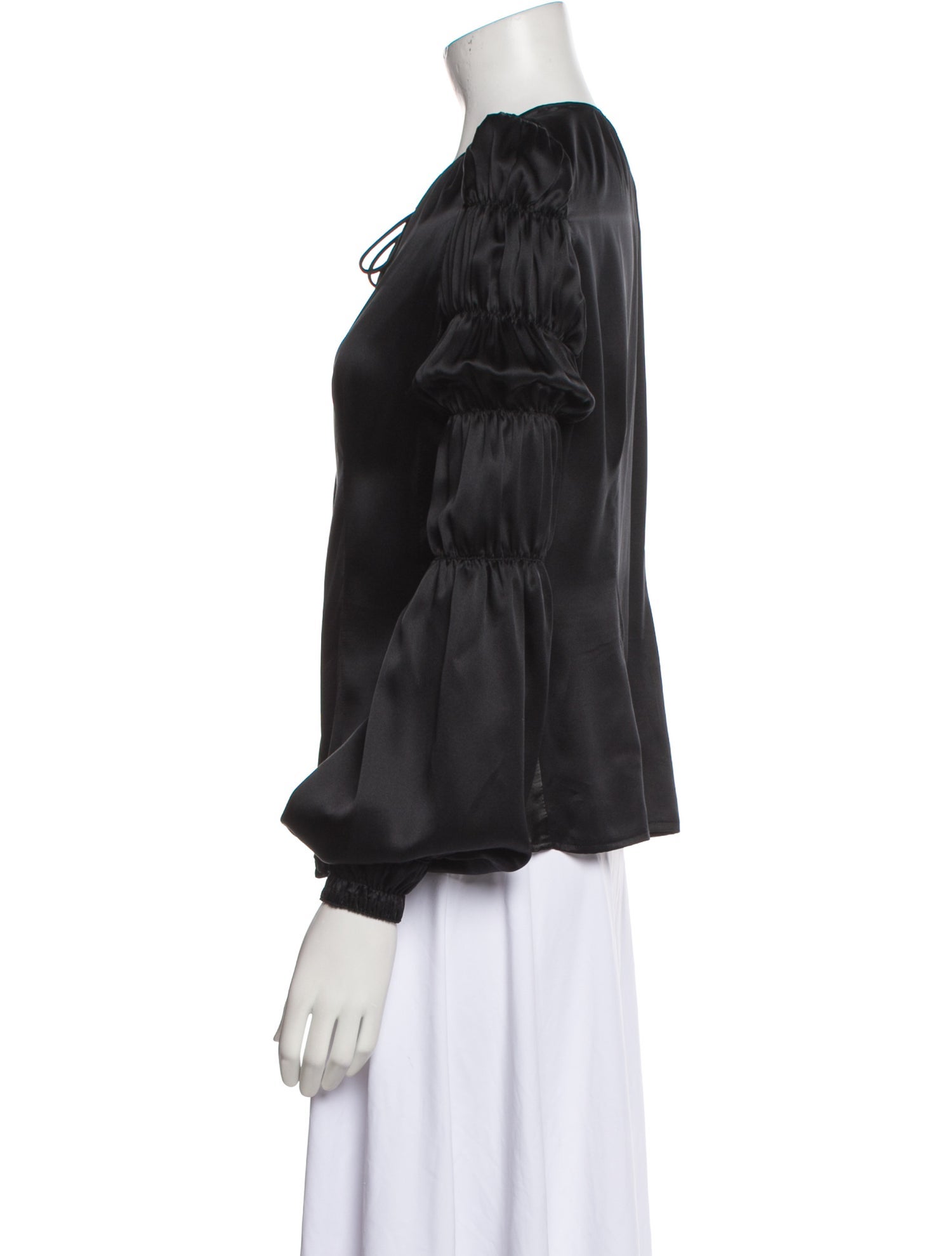 Chanel Vintage 2010 Blouse - Black Tops, Clothing - CHA1179567 | The ...
