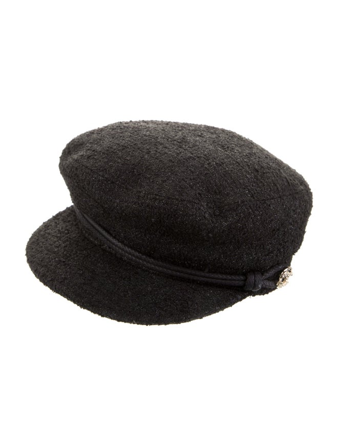Chanel 2019 Tweed Beret - White Hats, Accessories - CHA1167740 | The ...