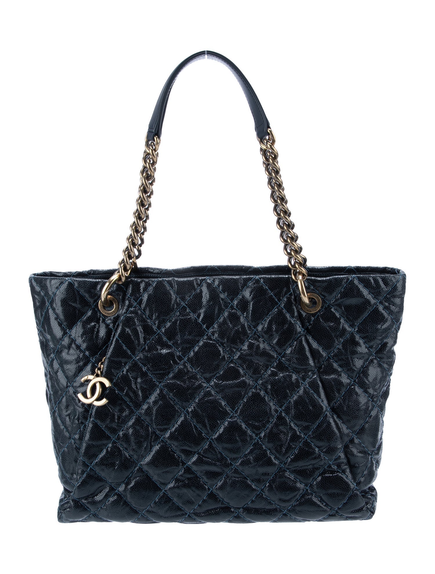 Chanel Coco Pleats Quilted Tote - Black Totes, Handbags - CHA1180124 ...