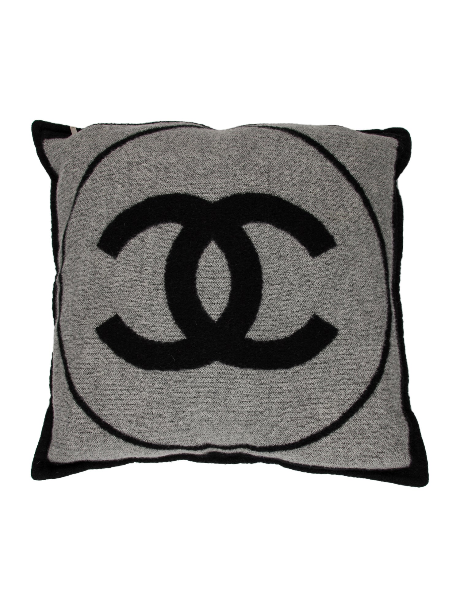 Chanel CC Throw Pillow - Black Bedding, Bedding & Bath - CHA1180318 ...