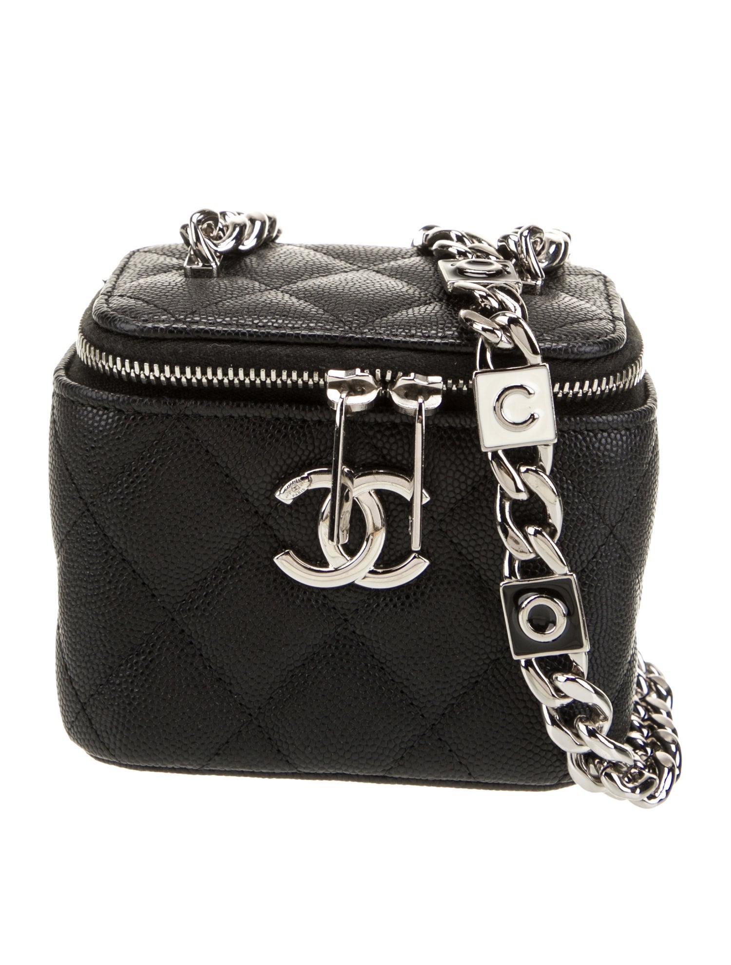 Chanel Mini Coco Vanity Case - Black Crossbody Bags, Handbags ...
