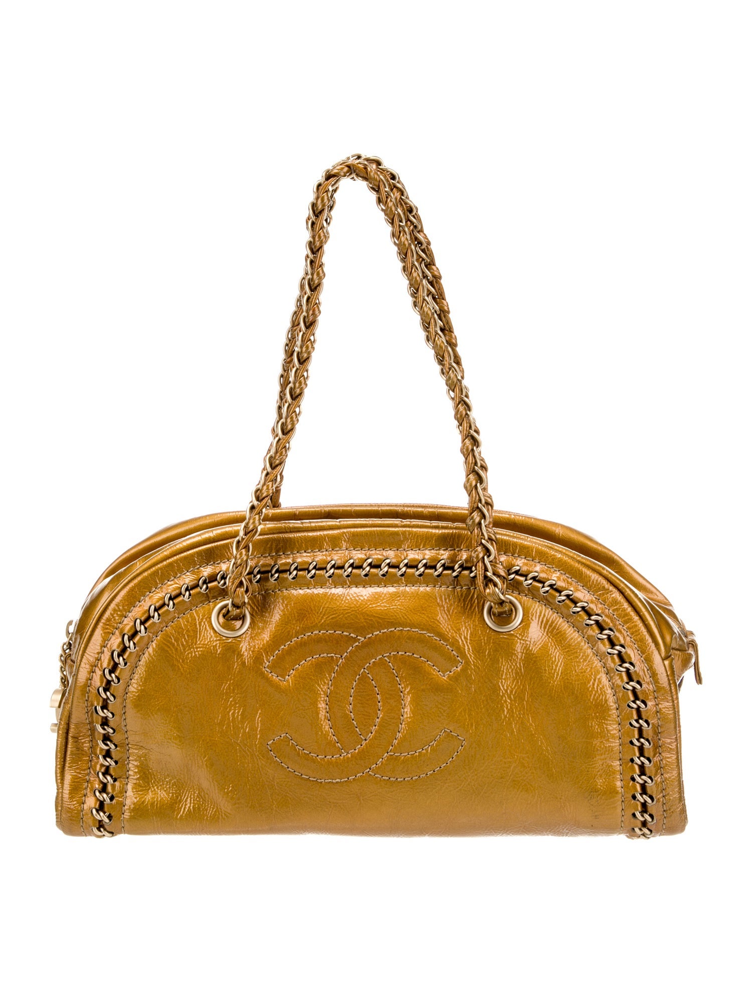 Chanel Luxe Ligne Bowler Bag - Brown Shoulder Bags, Handbags ...