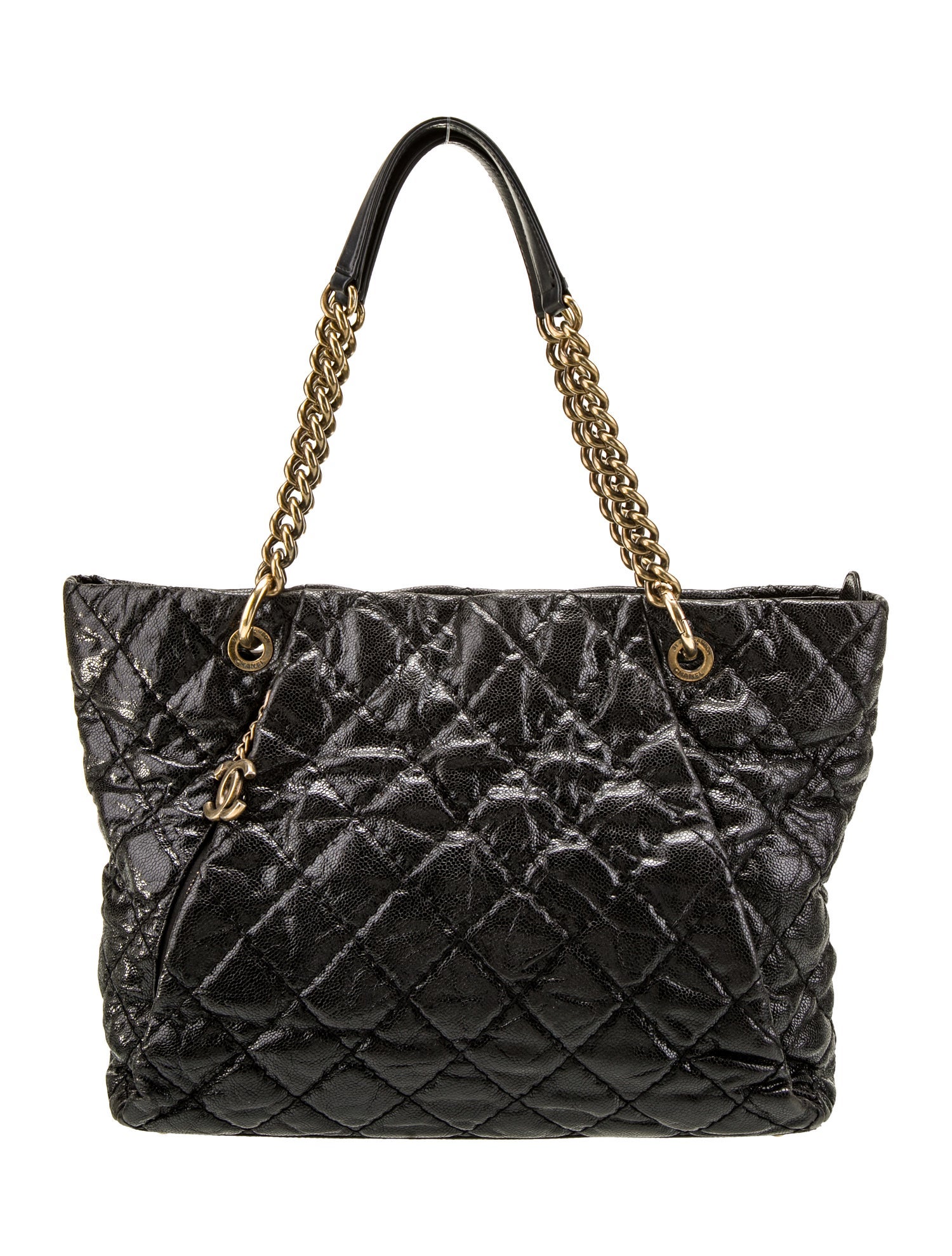 Chanel Coco Pleats Tote - Black Totes, Handbags - CHA1181977 | The RealReal