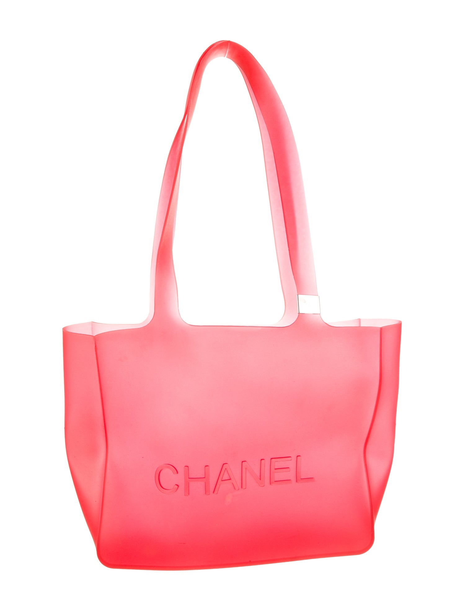 Chanel Jelly Logo Tote - Red Totes, Handbags - CHA1189097 | The RealReal
