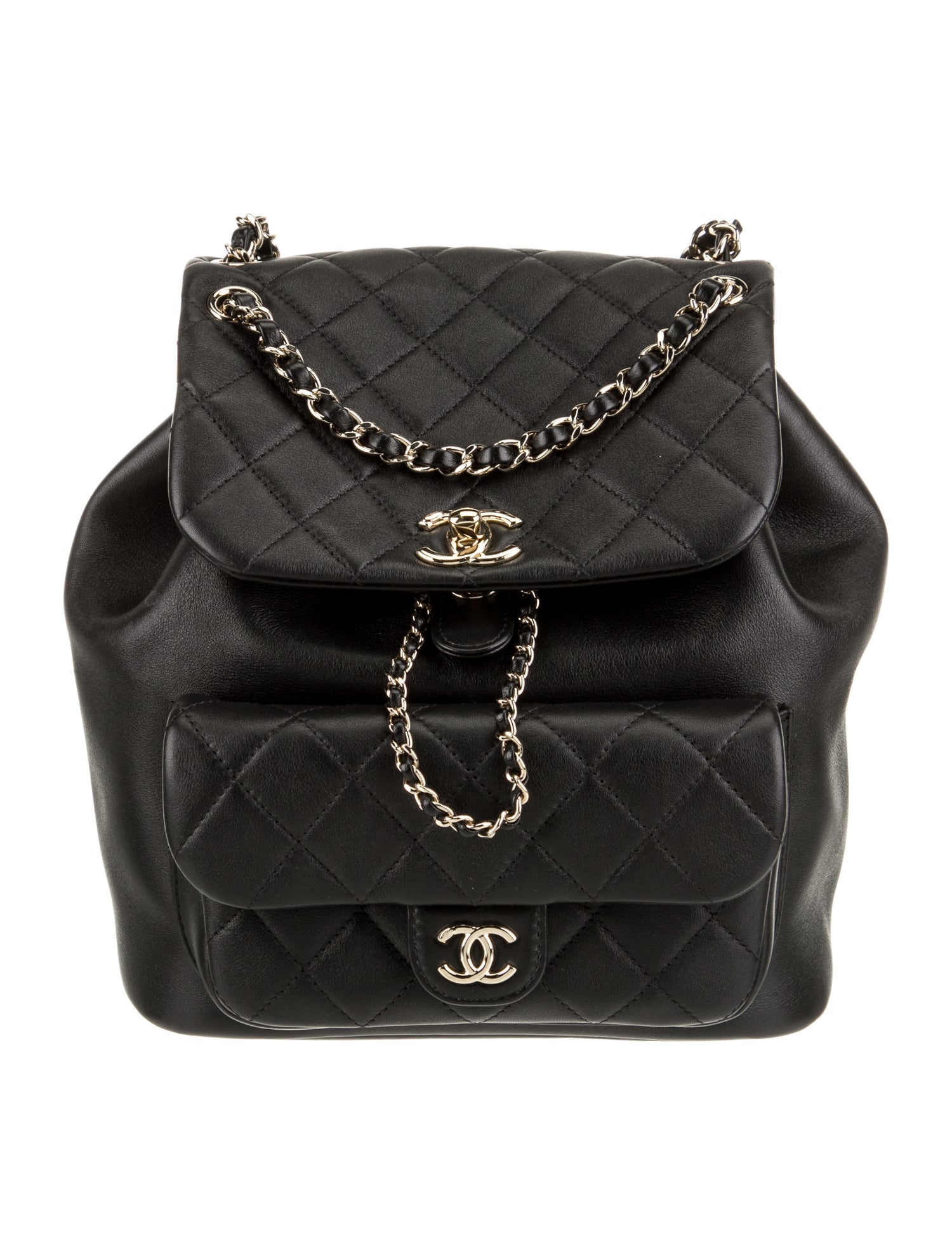 Chanel Small Duma Backpack - Black Backpacks, Handbags - CHA1189968 ...
