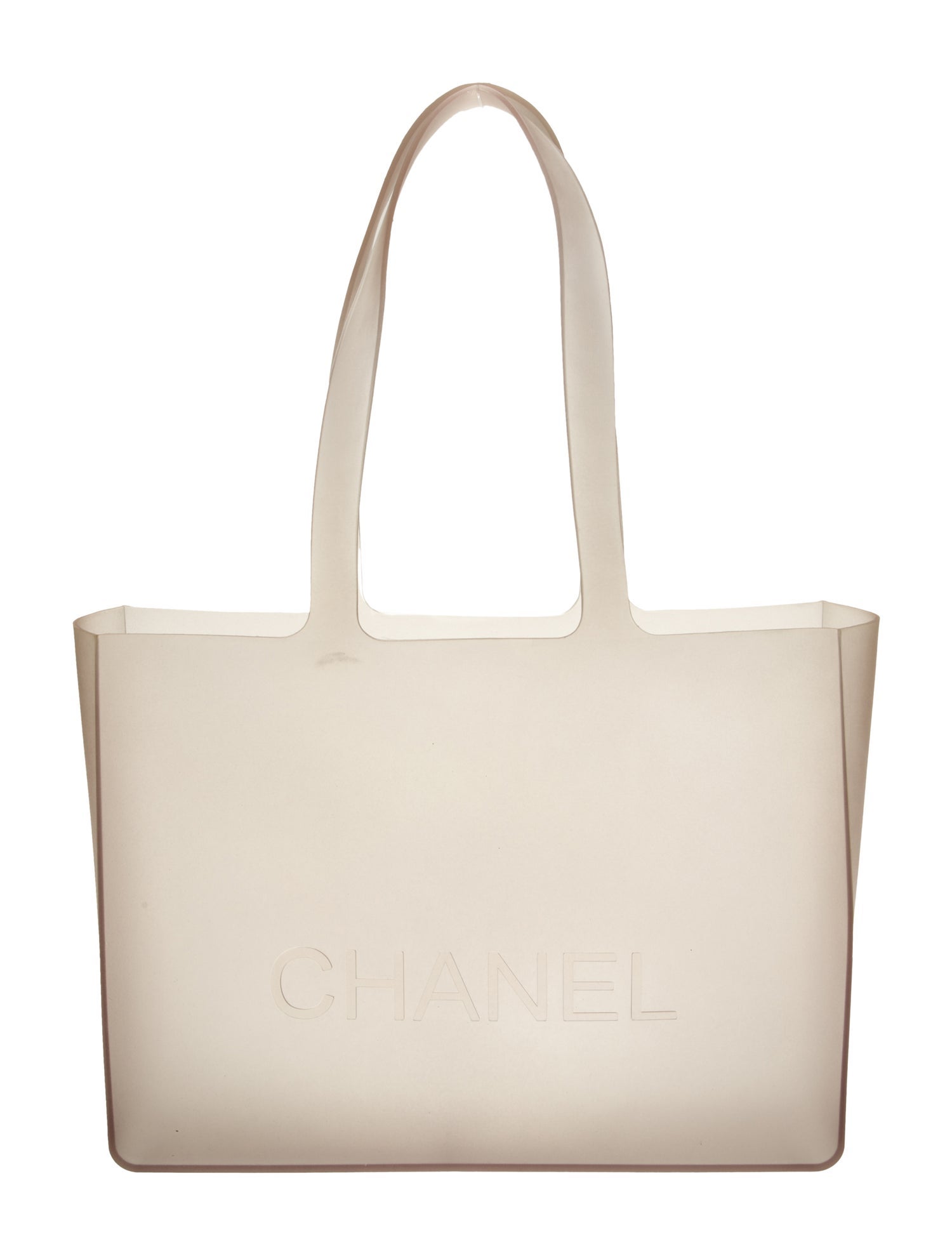 Chanel Jelly Logo Tote - Grey Totes, Handbags - CHA1191760 | The RealReal
