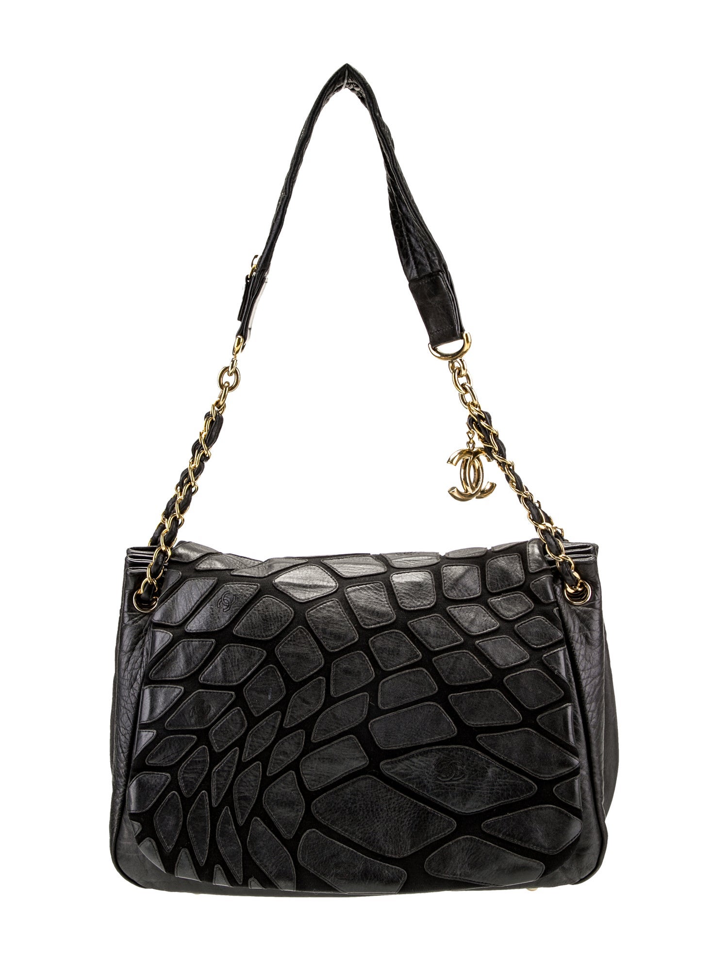 Chanel Scales Accordion Flap Bag - Black Shoulder Bags, Handbags ...
