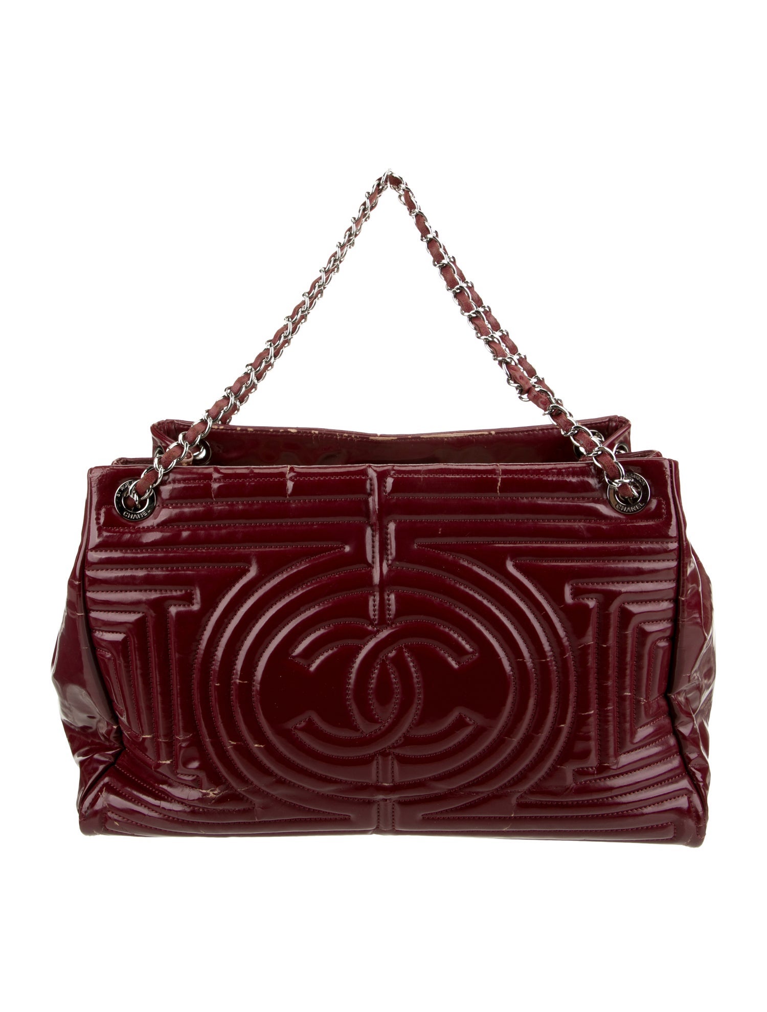 Chanel Paris-Shanghai Coco Ming Tote - Burgundy Totes, Handbags ...