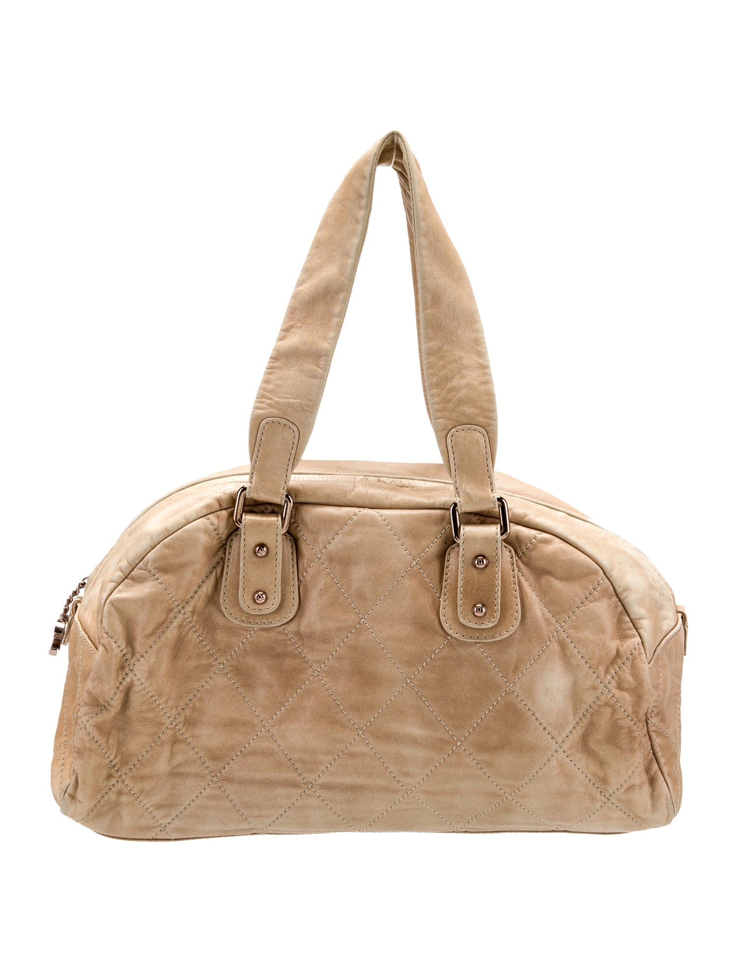 Chanel Cloudy Bundle Bowler - Neutrals Shoulder Bags, Handbags ...