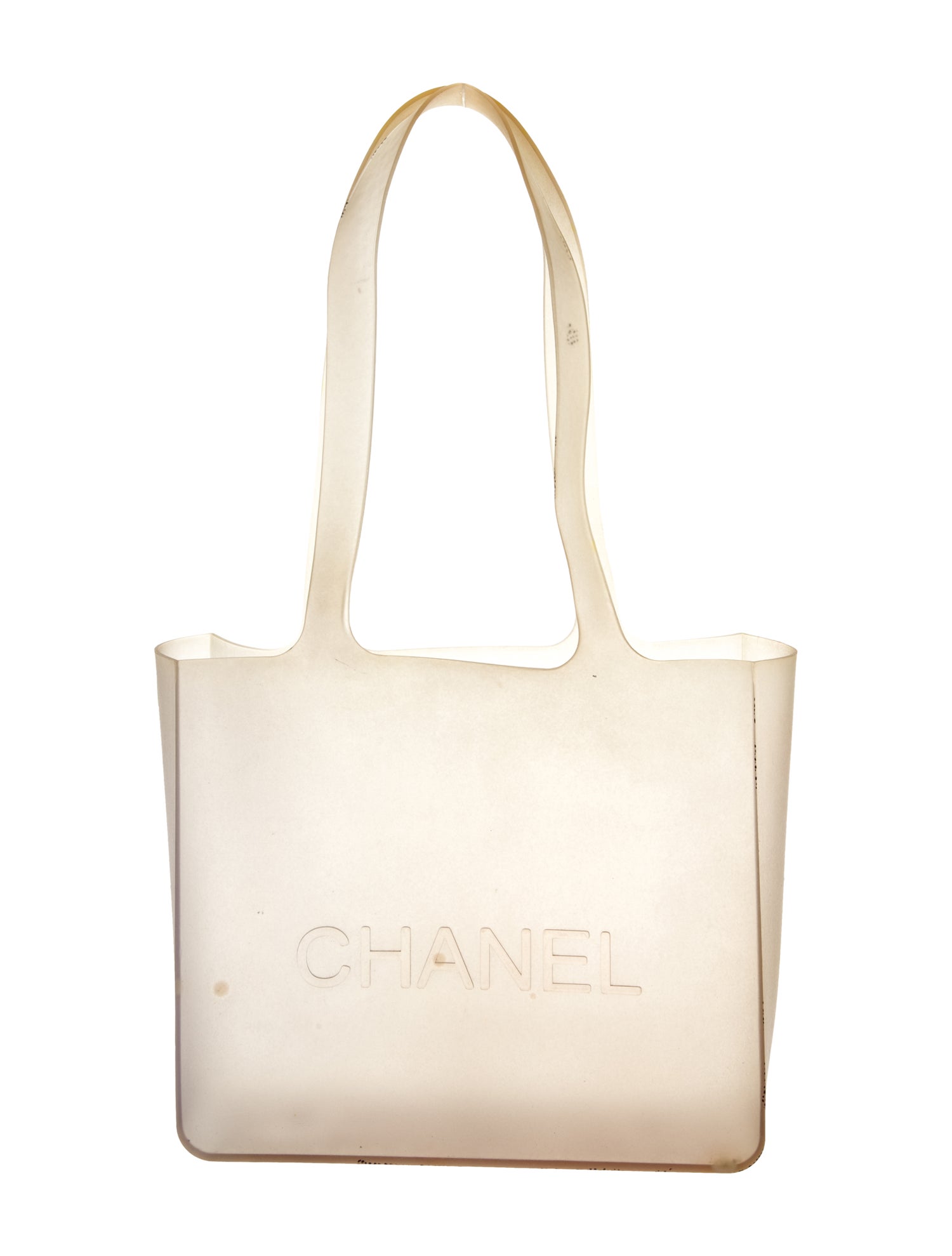 Chanel Jelly Logo Tote - Neutrals Totes, Handbags - CHA1196715 | The ...