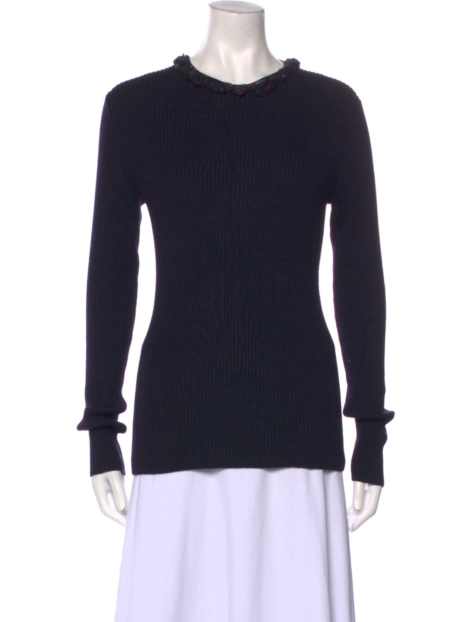 Chanel 2012 Cashmere Sweater - Purple Knitwear, Clothing - CHA1198201 ...