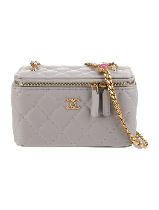 Chanel Small Resin Elegant Chain Vanity Case - Crossbody Bags, Handbags ...
