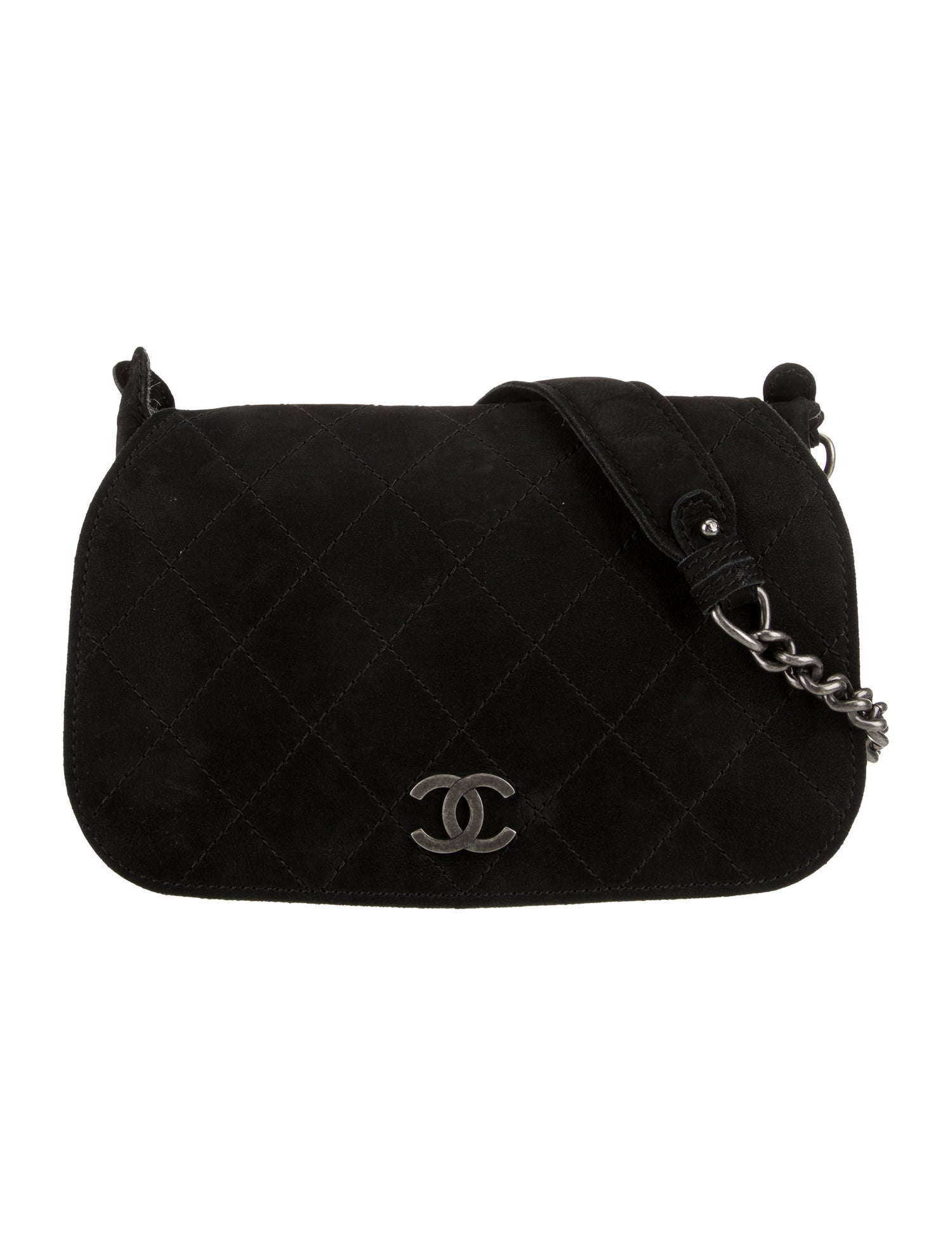 Chanel Paris-Edinburgh Highlander Messenger Bag - Black Crossbody Bags ...