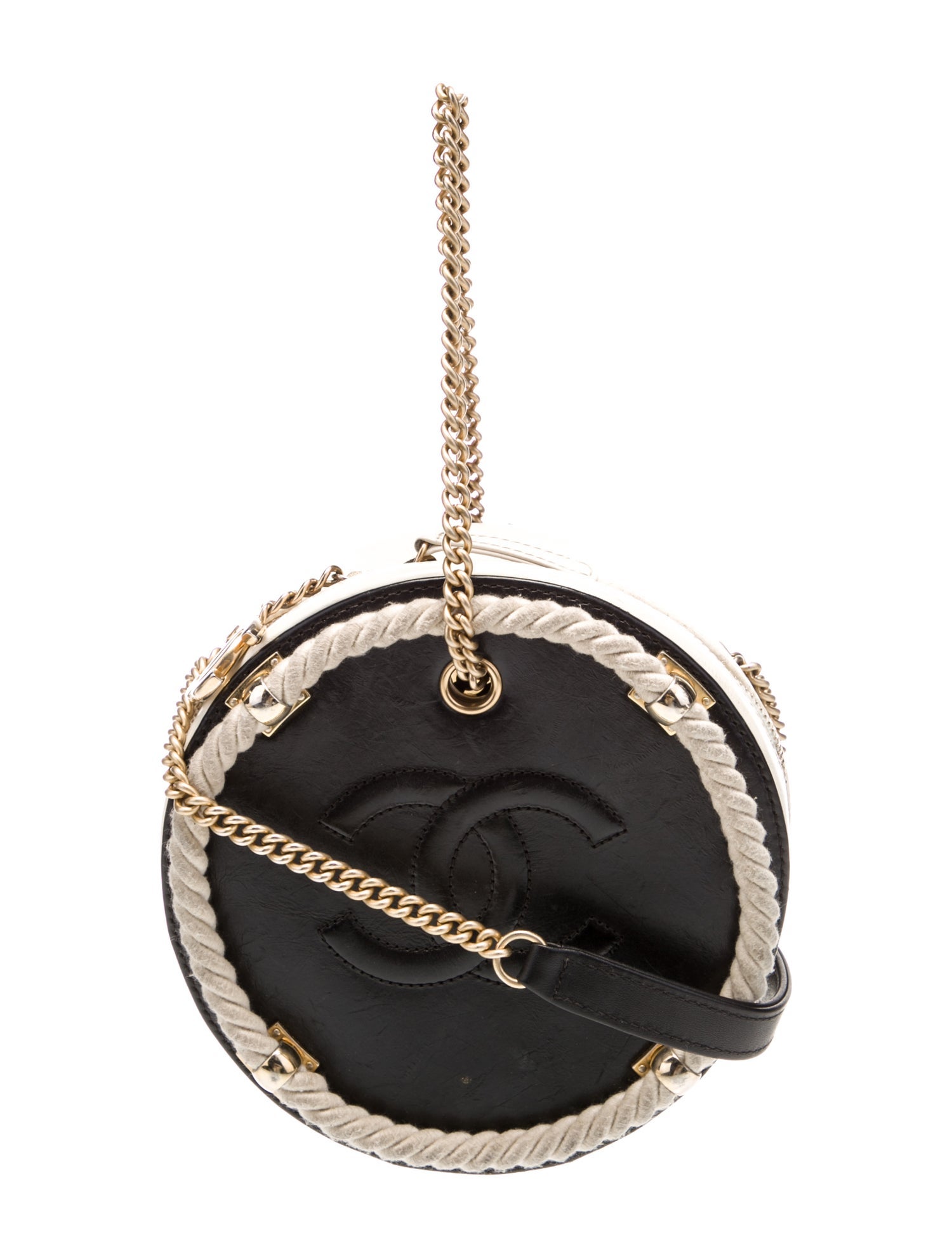 Chanel En Vogue Round Bag - Black Shoulder Bags, Handbags - CHA1203185 ...