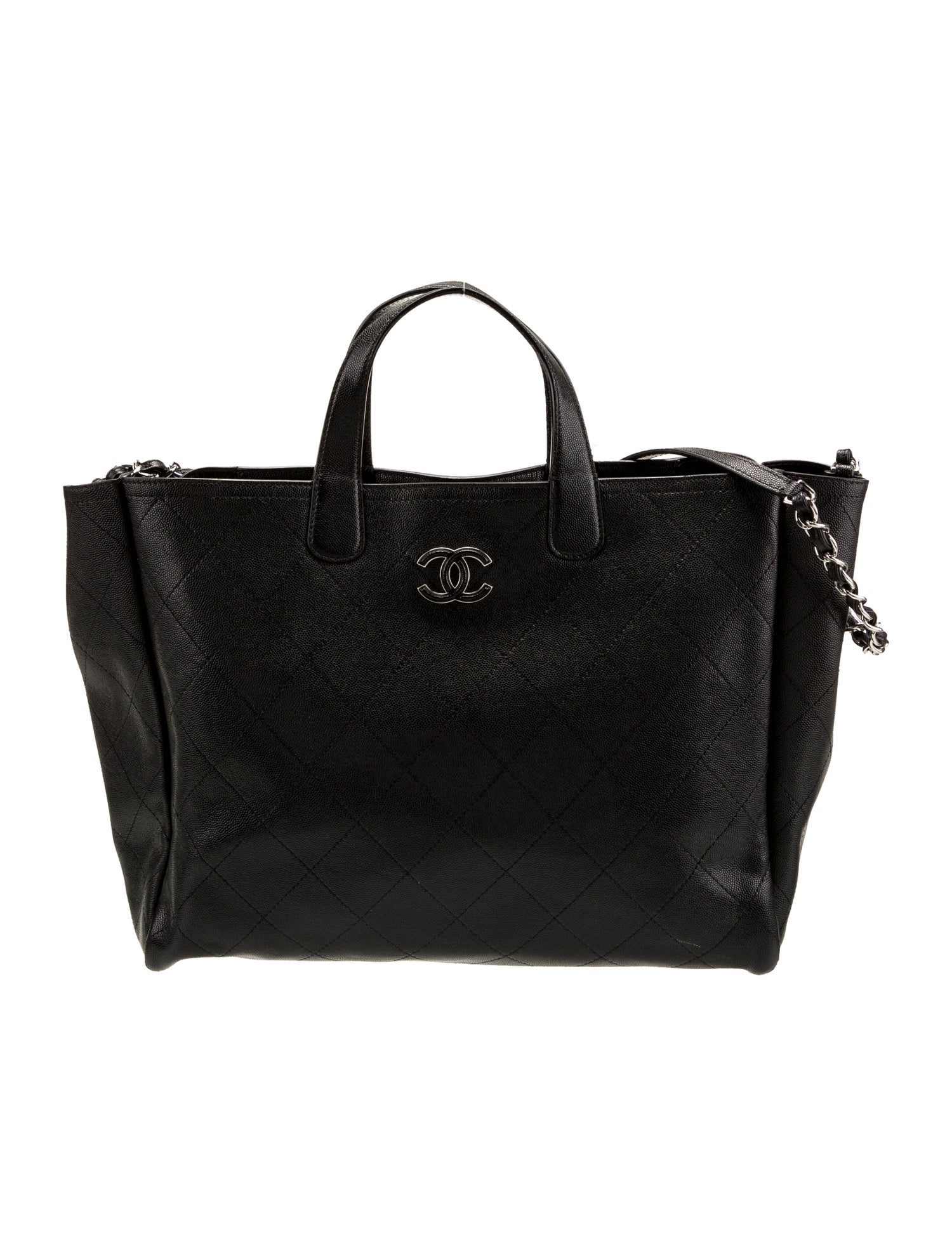 Chanel Large Lady Coco Shopping Tote - Black Totes, Handbags ...